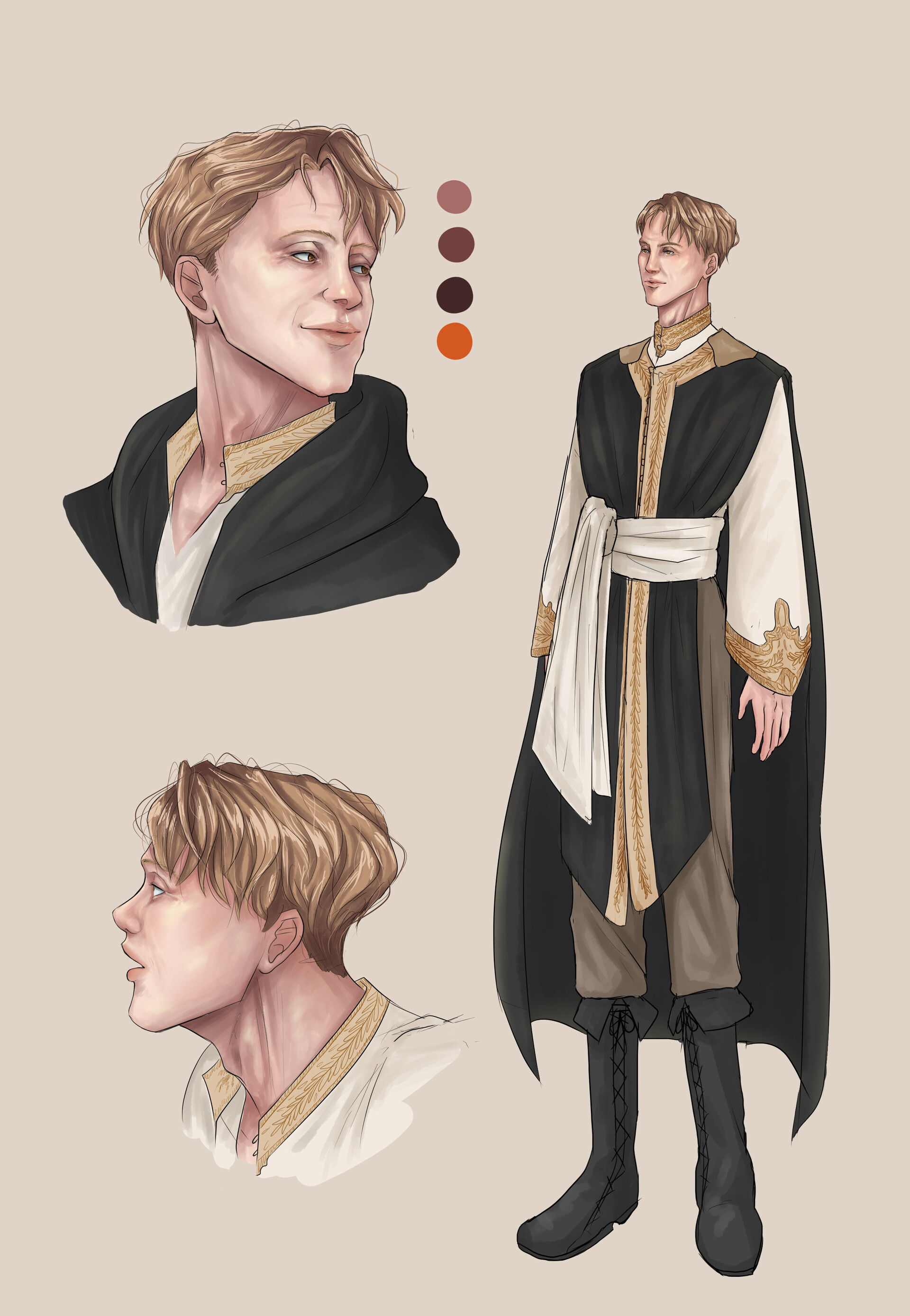 ArtStation - Character Design-Arya