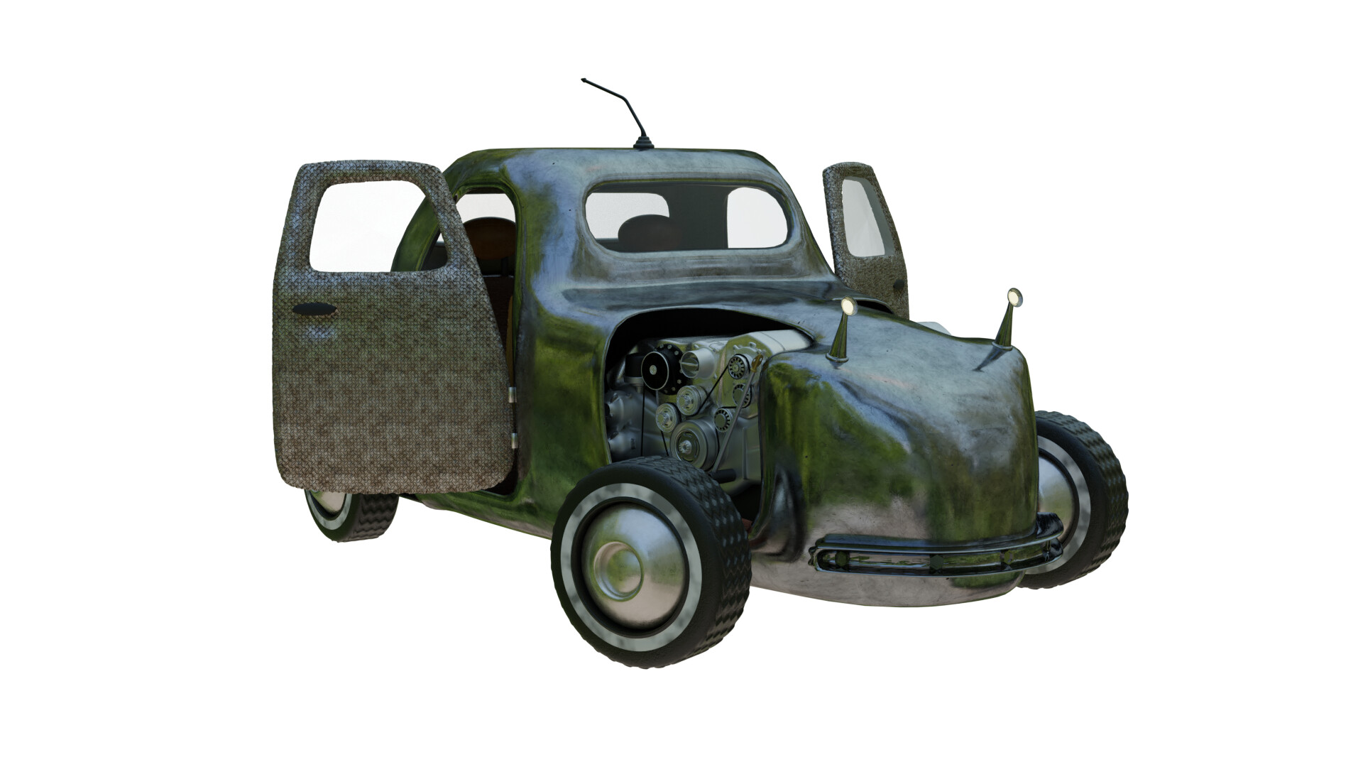 ArtStation - 3d blender car