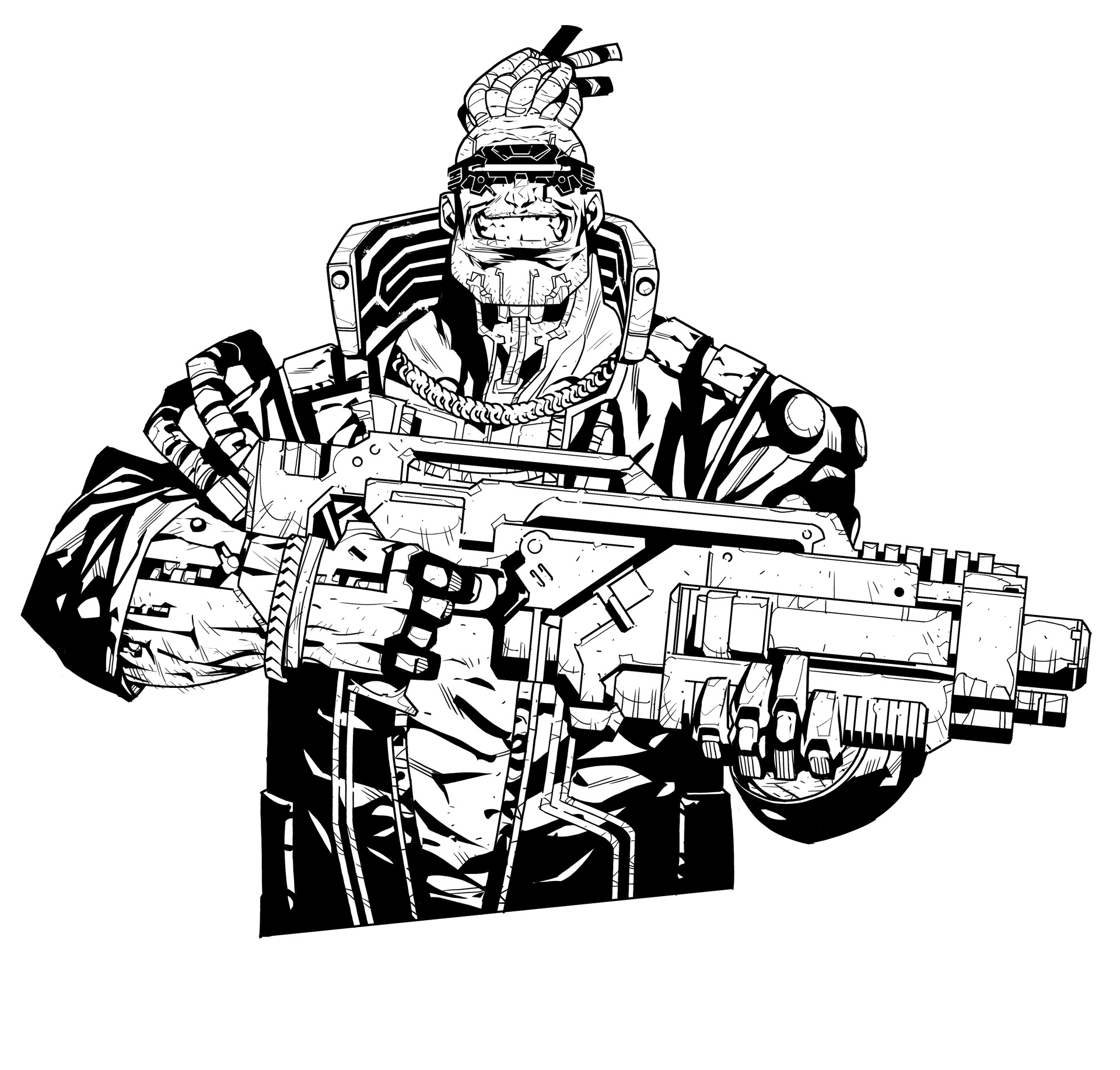 call of duty black ops 3 coloring pages