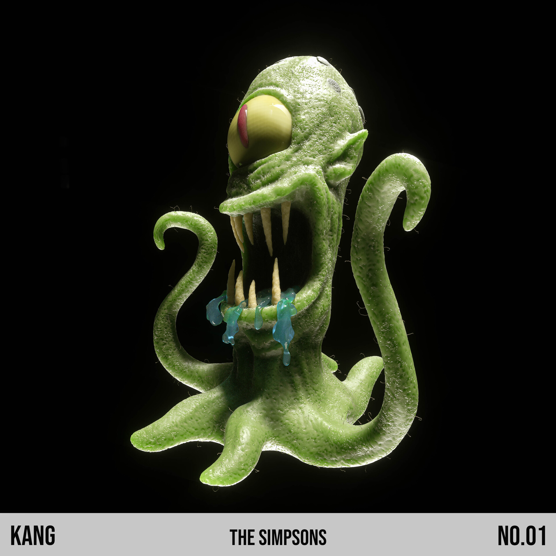 ArtStation - kang the simpsons