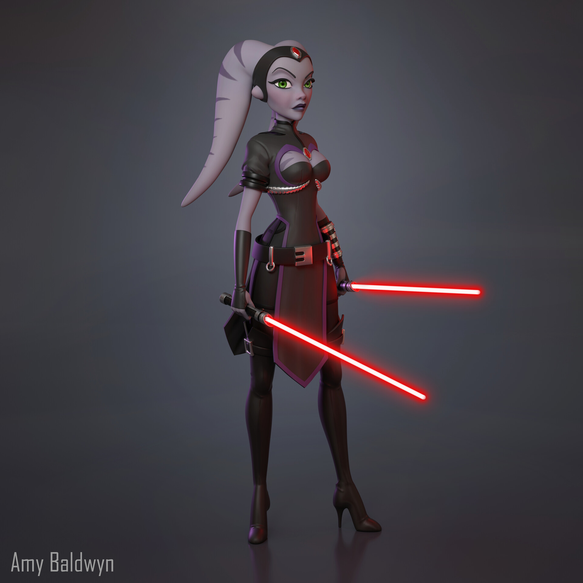 ArtStation - Sith Twi'lek - HighPoly Sculp