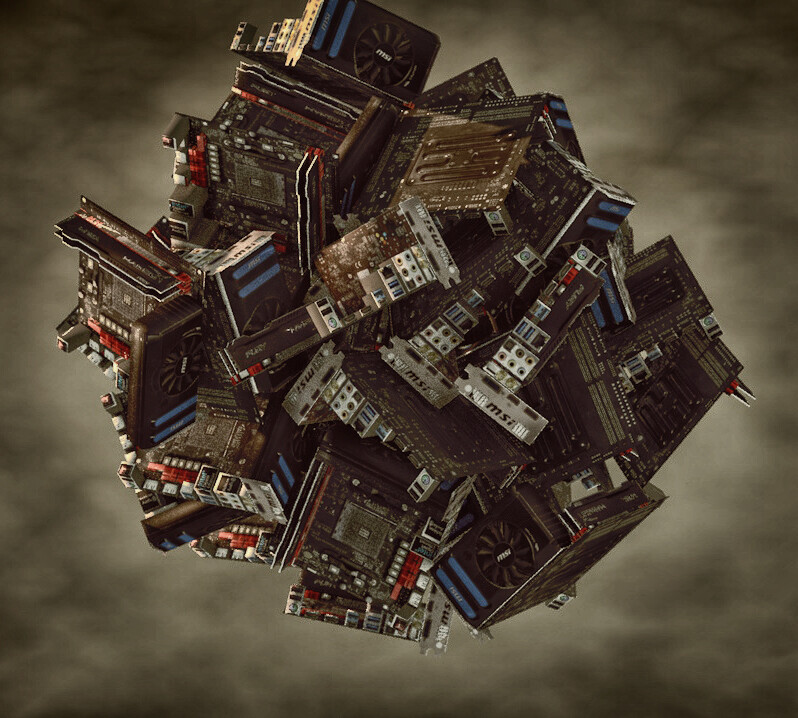 ArtStation - Computer Junk