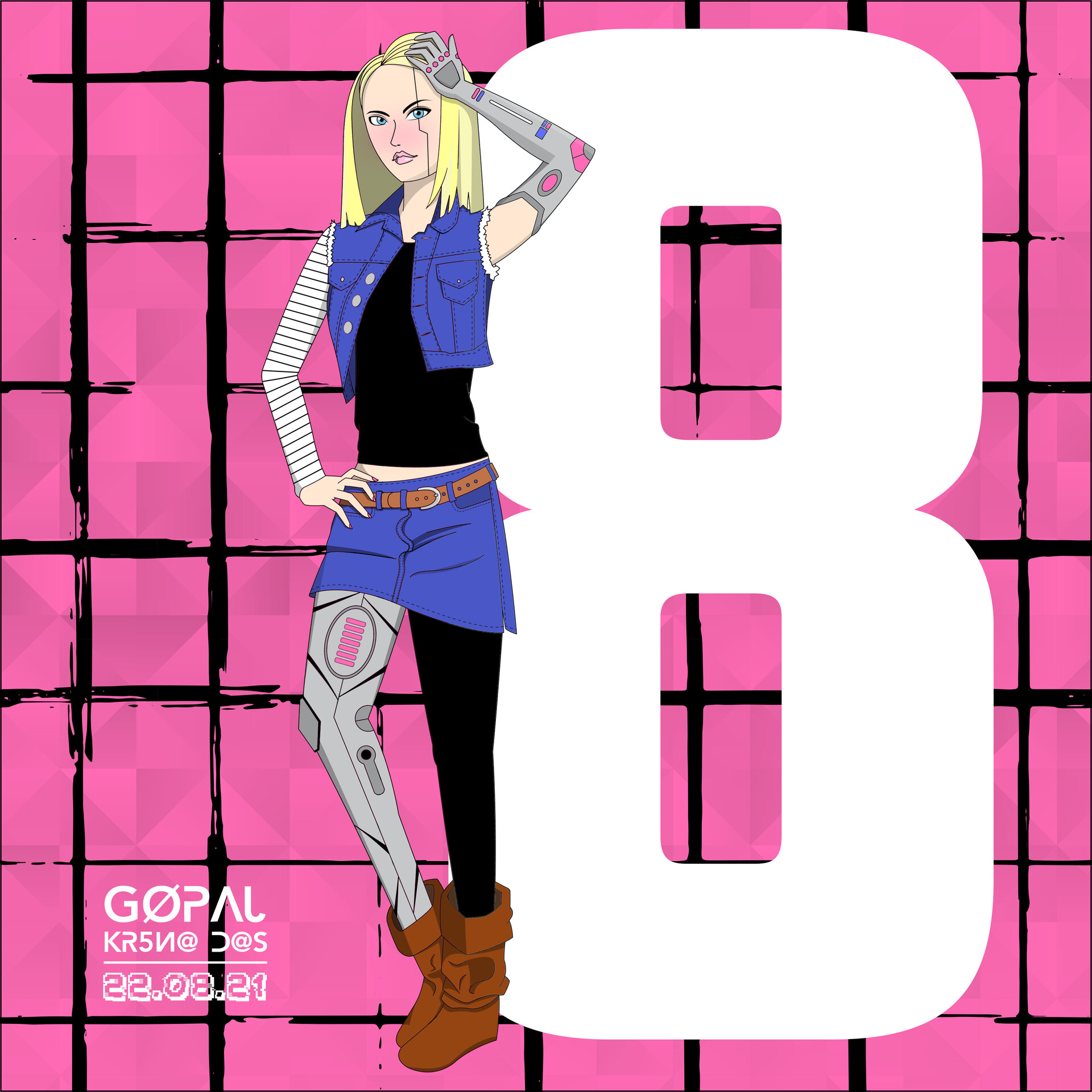 ArtStation - Android 18