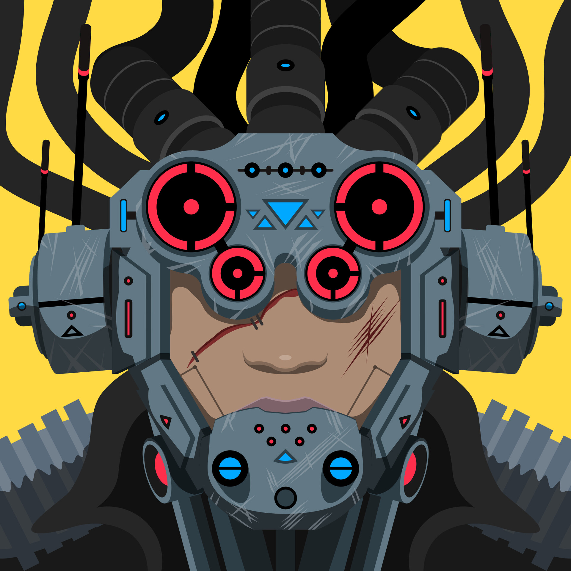 ArtStation - cybrpnks-001-atom