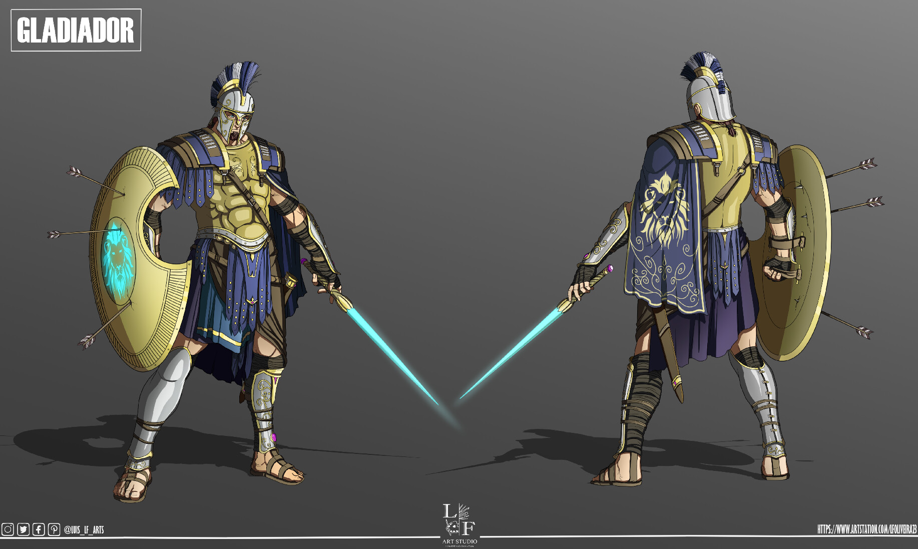 ArtStation - gladiator model