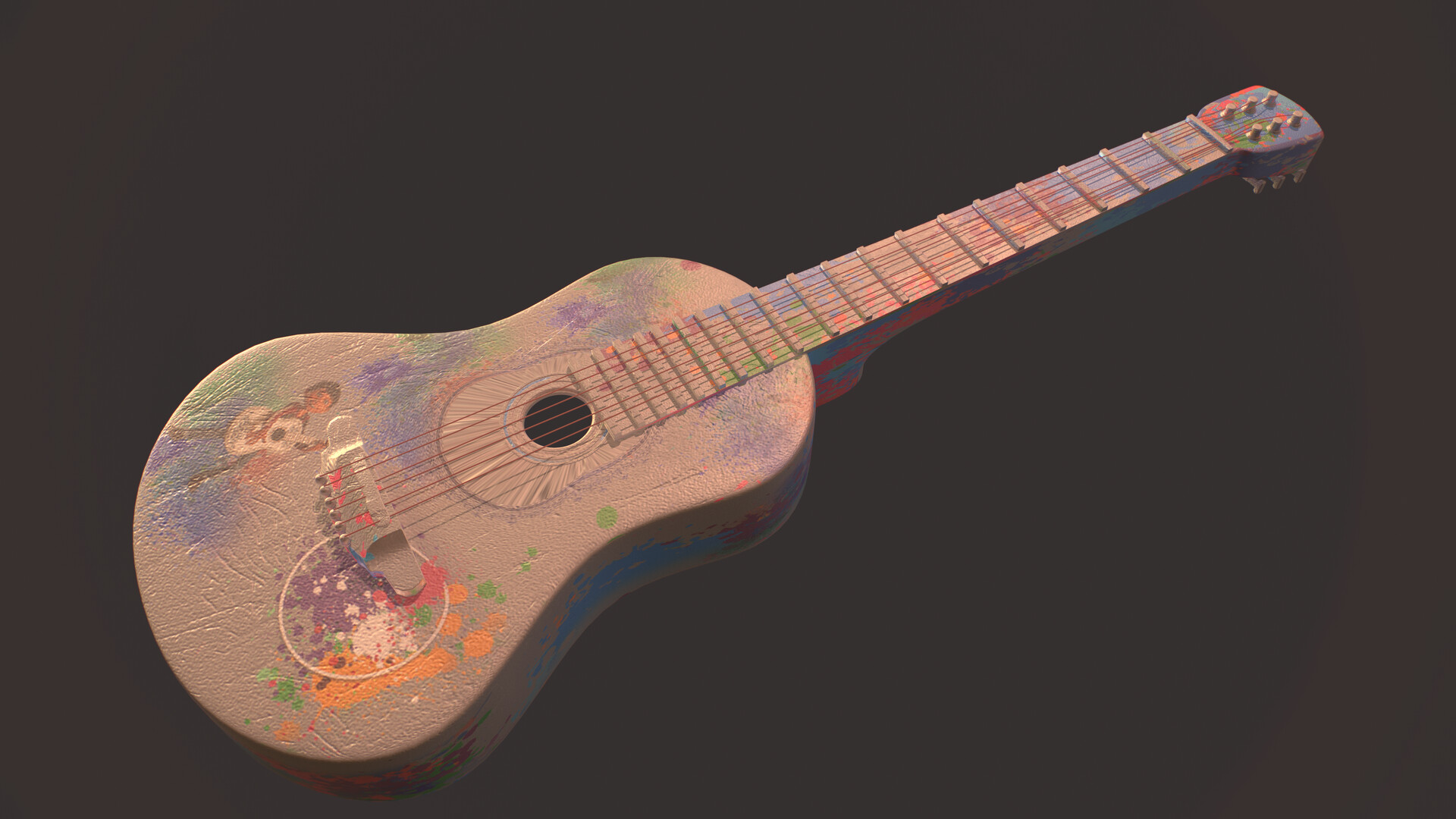 ArtStation - COCO Guitar