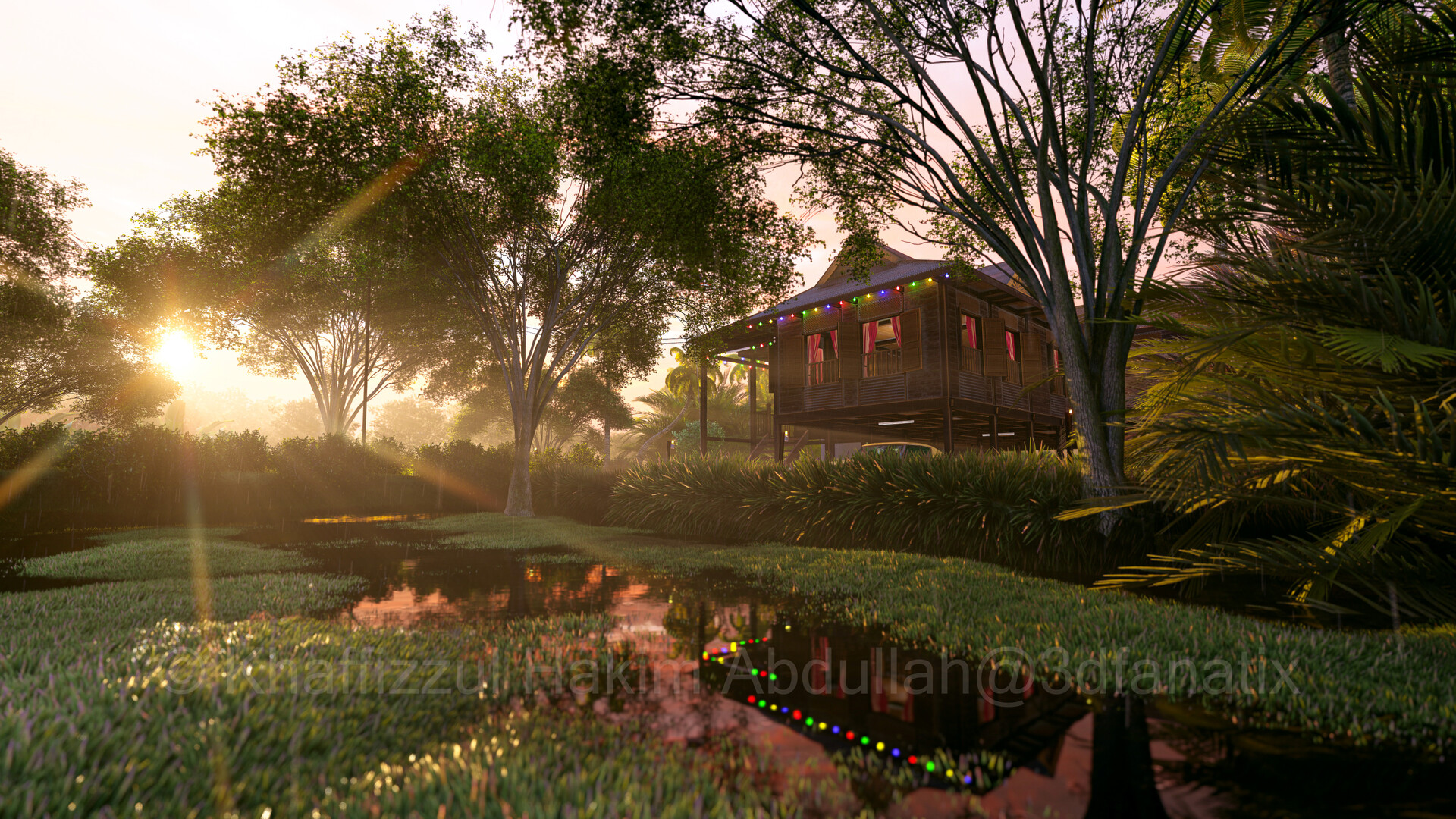 ArtStation - Kampong house