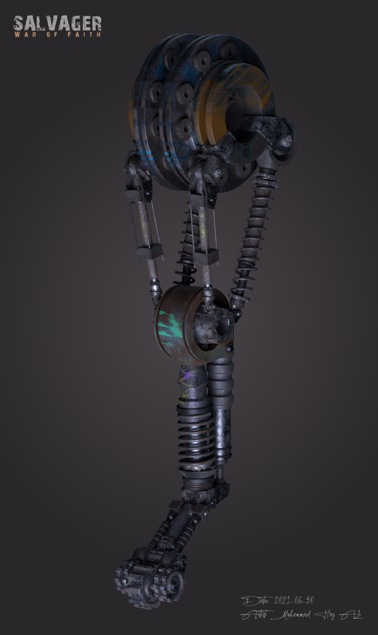 Mohammad Haj Ali - Portfolio - Mechanical Dog Leg