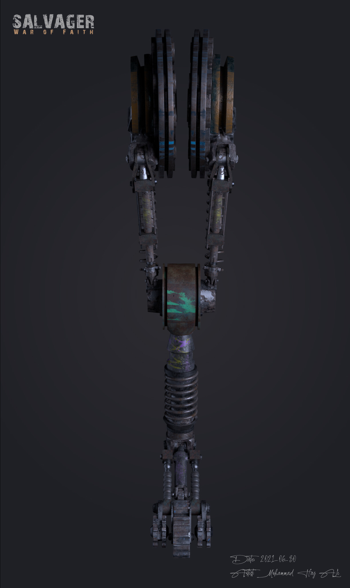 Mohammad Haj Ali - Portfolio - Mechanical Dog Leg