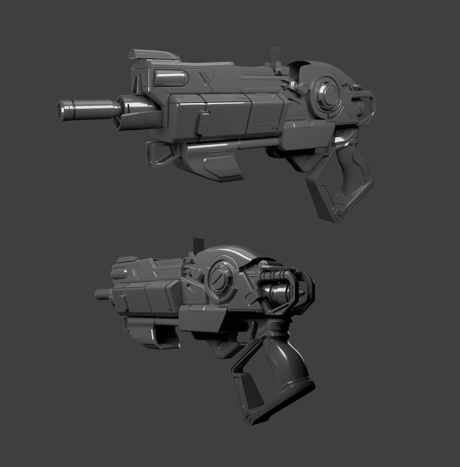ArtStation - Si Fi Gun
