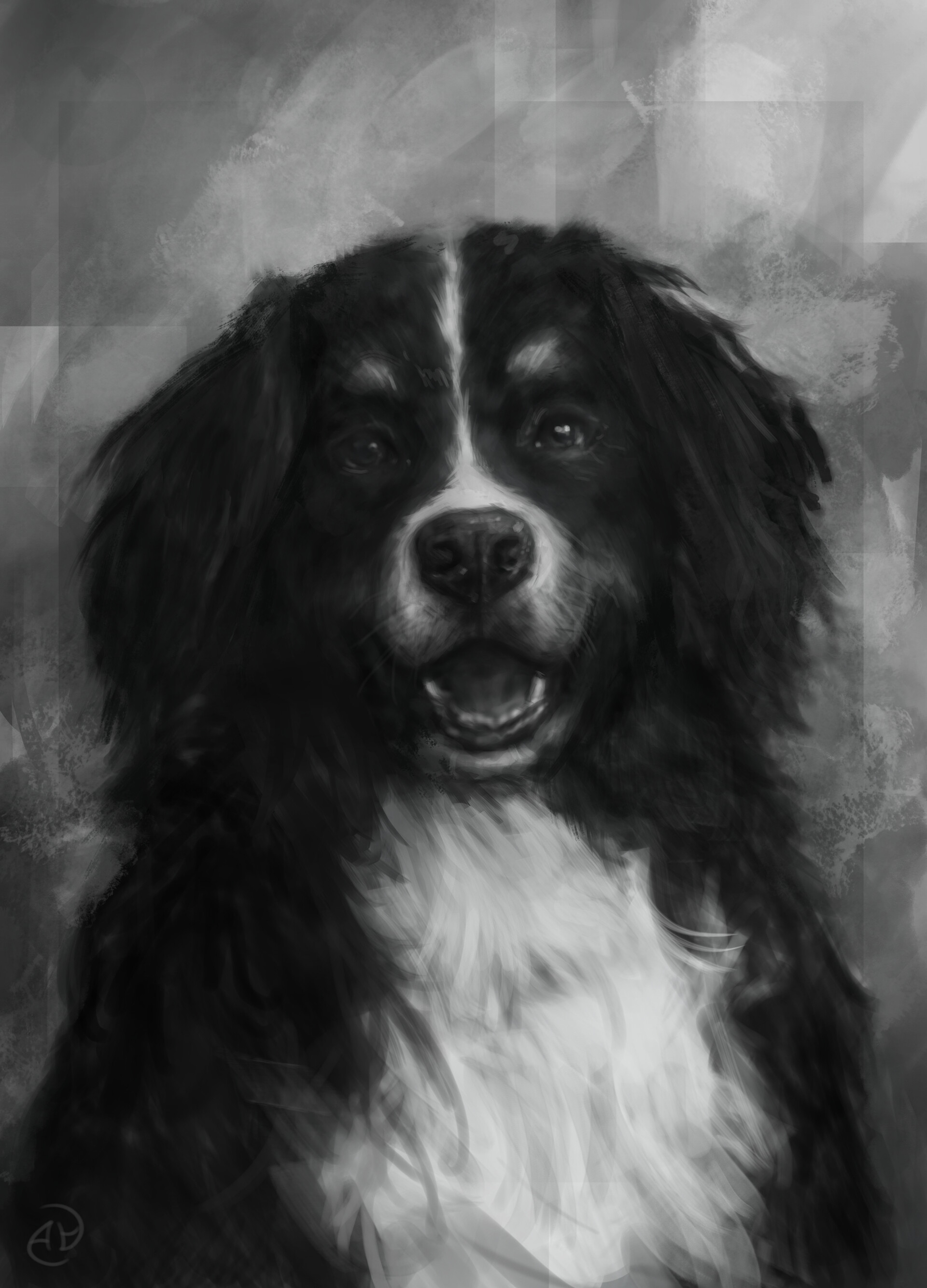 ArtStation - Milo - The happy dog