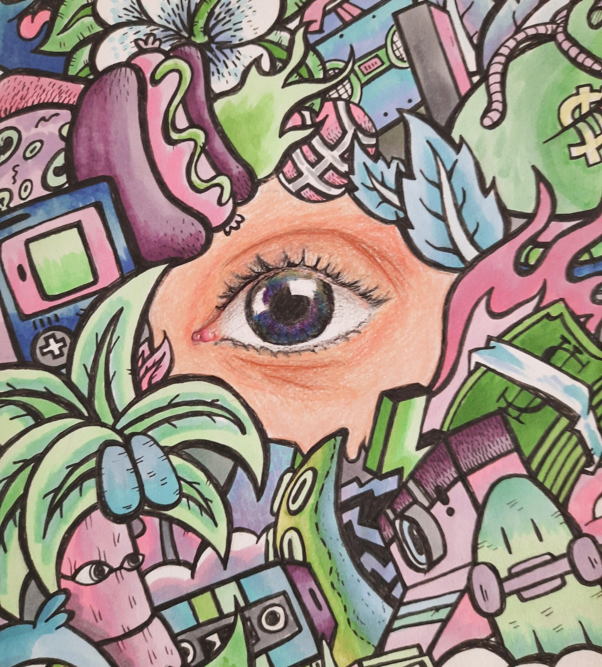 ArtStation - An Eye Doodle..