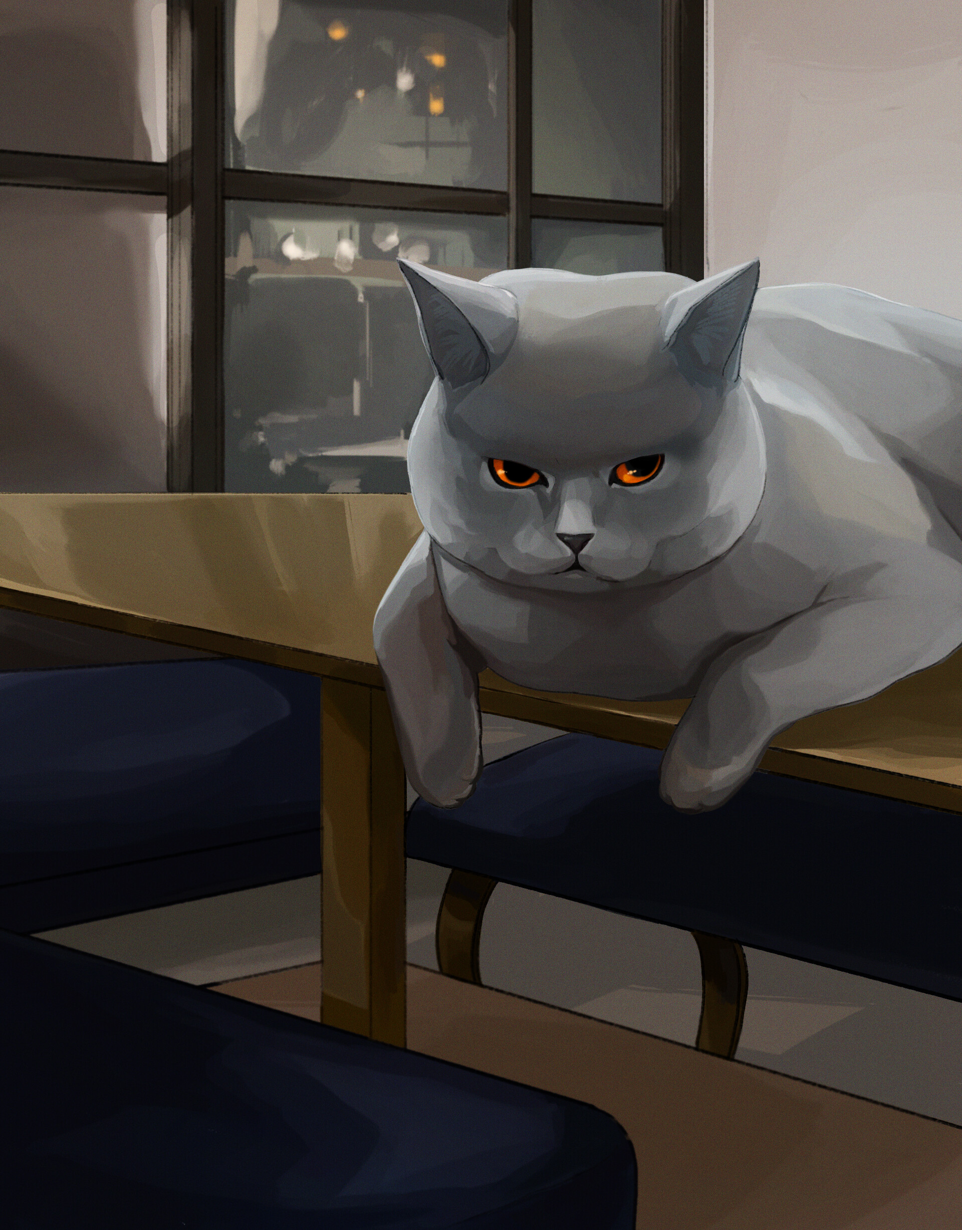 ArtStation - Cat study