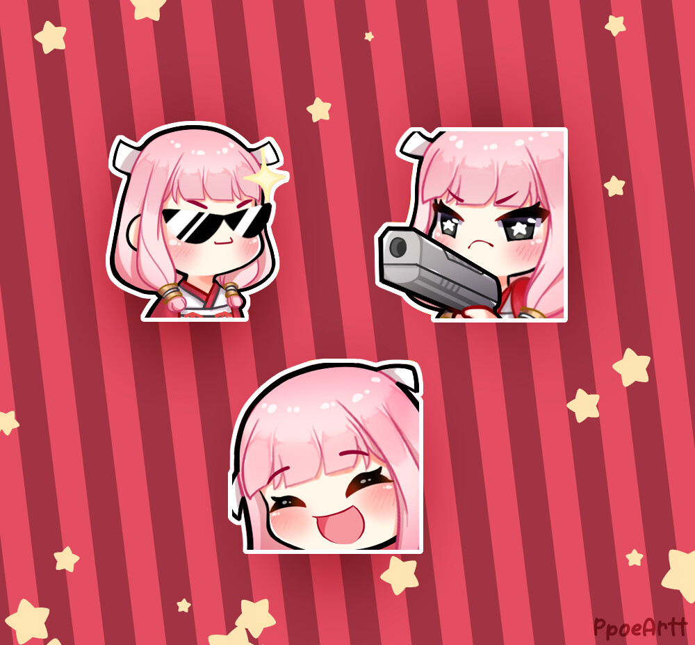 ArtStation - Mitama Emotes