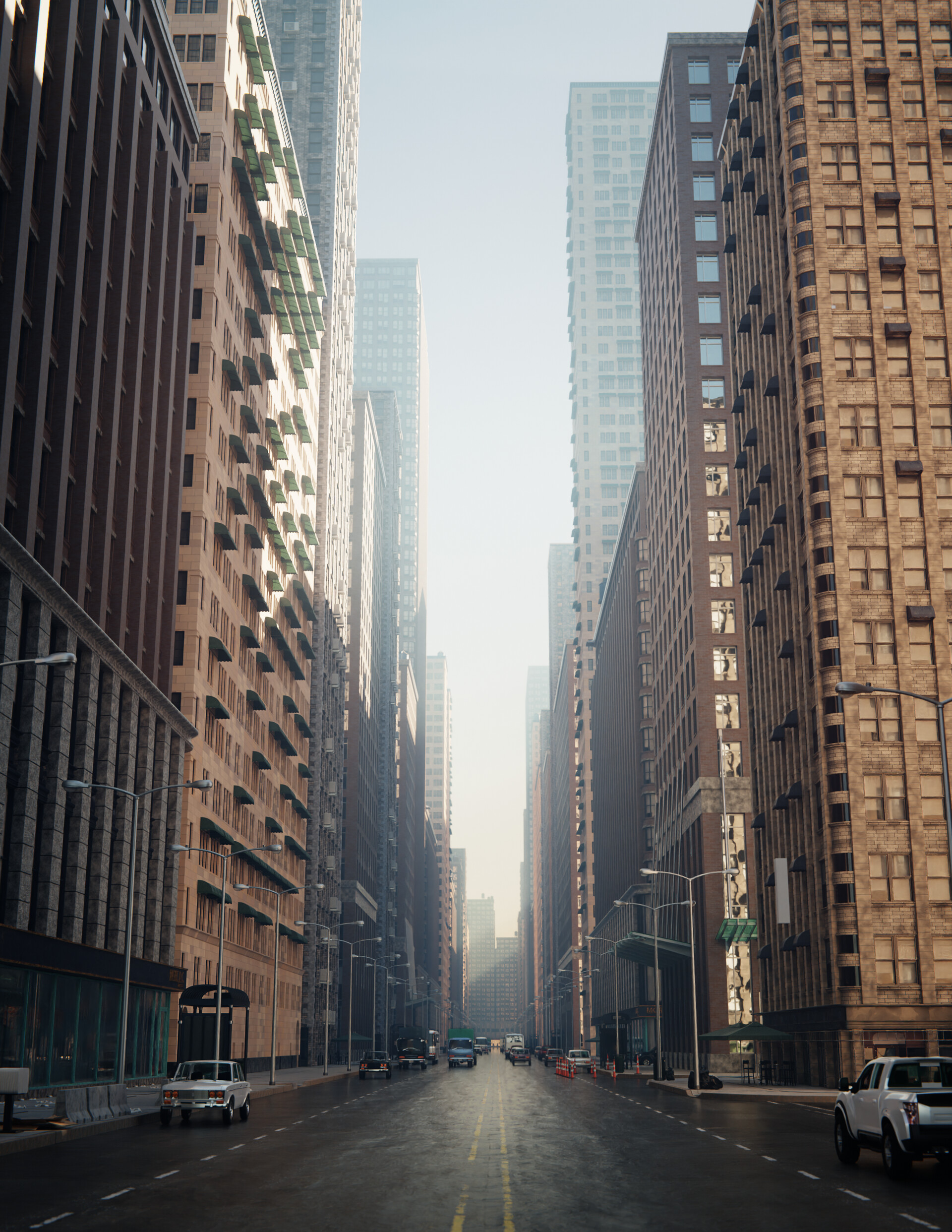 Kless Gyzen - "Real City" Asset Pack City Street