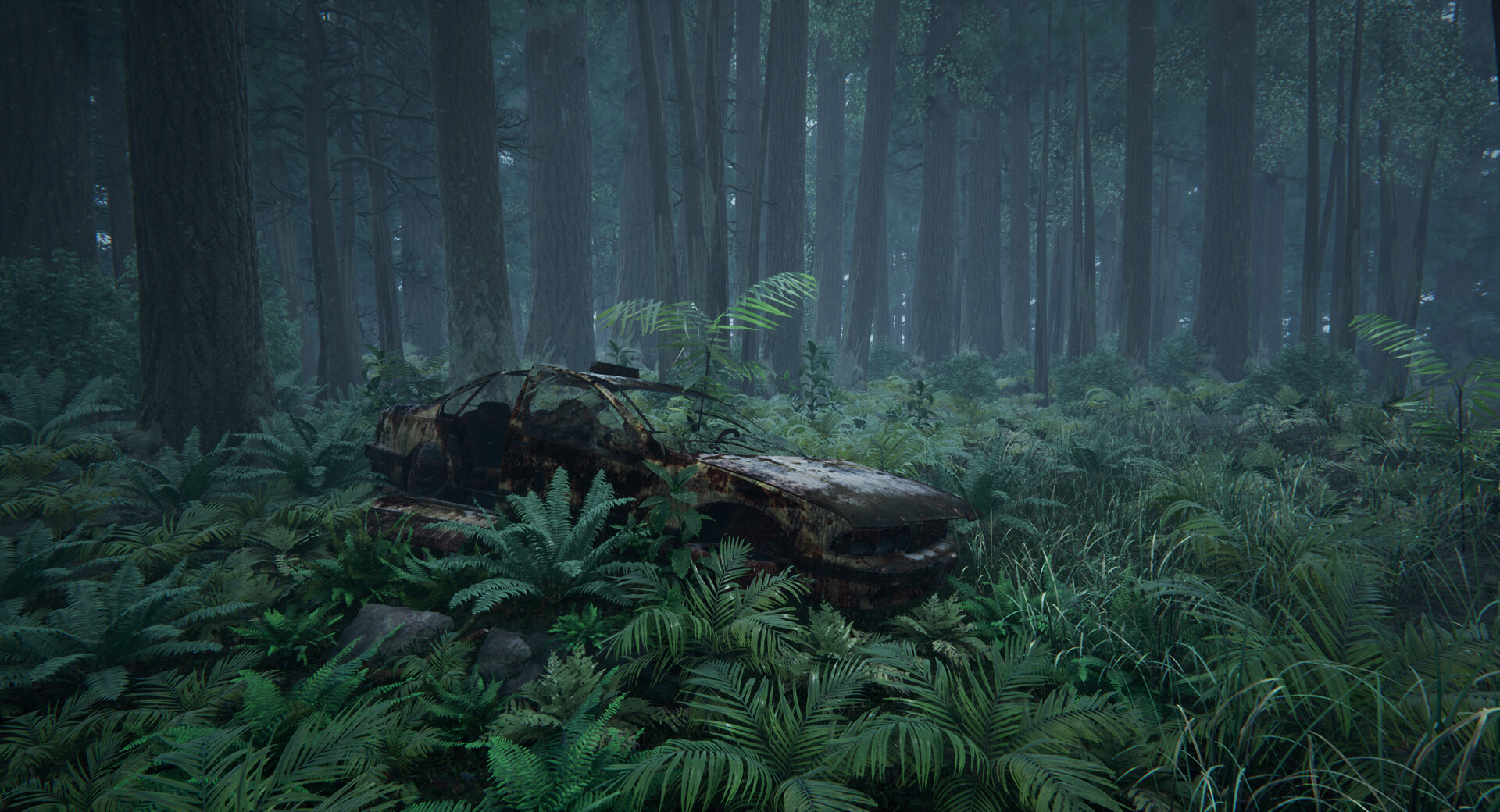 ArtStation - TLoU2 inspired scene