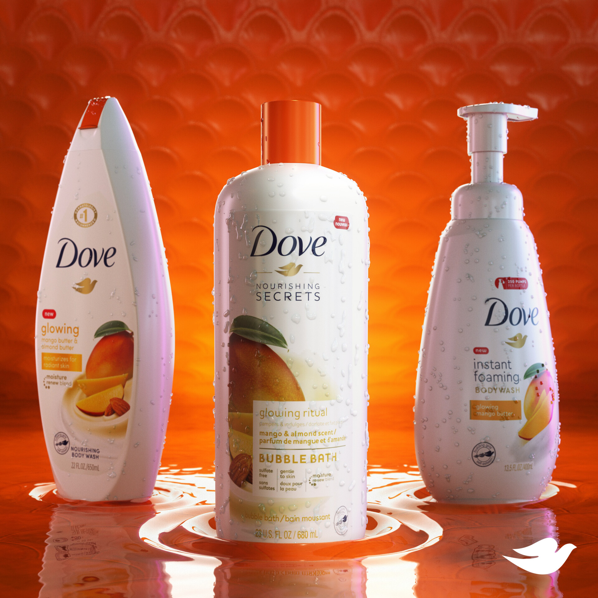 ArtStation - Dove Mango & Almond scent