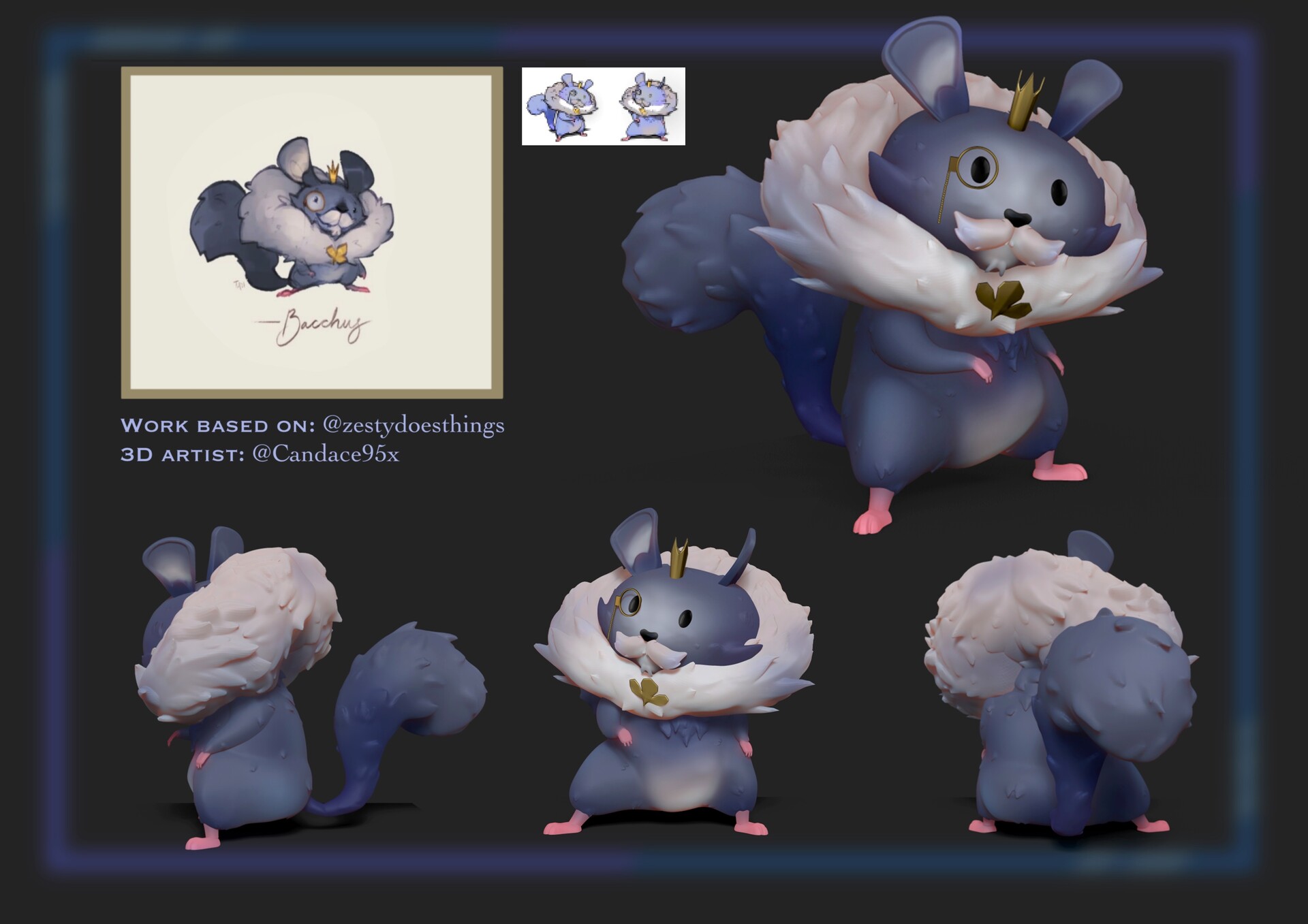 ArtStation - King chinchilla