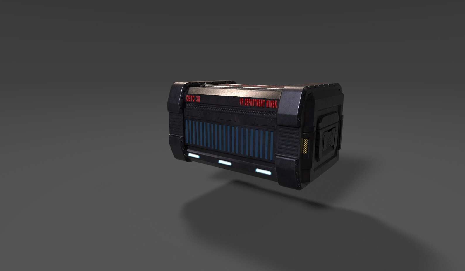 ArtStation - sci-fi box for Unity scene