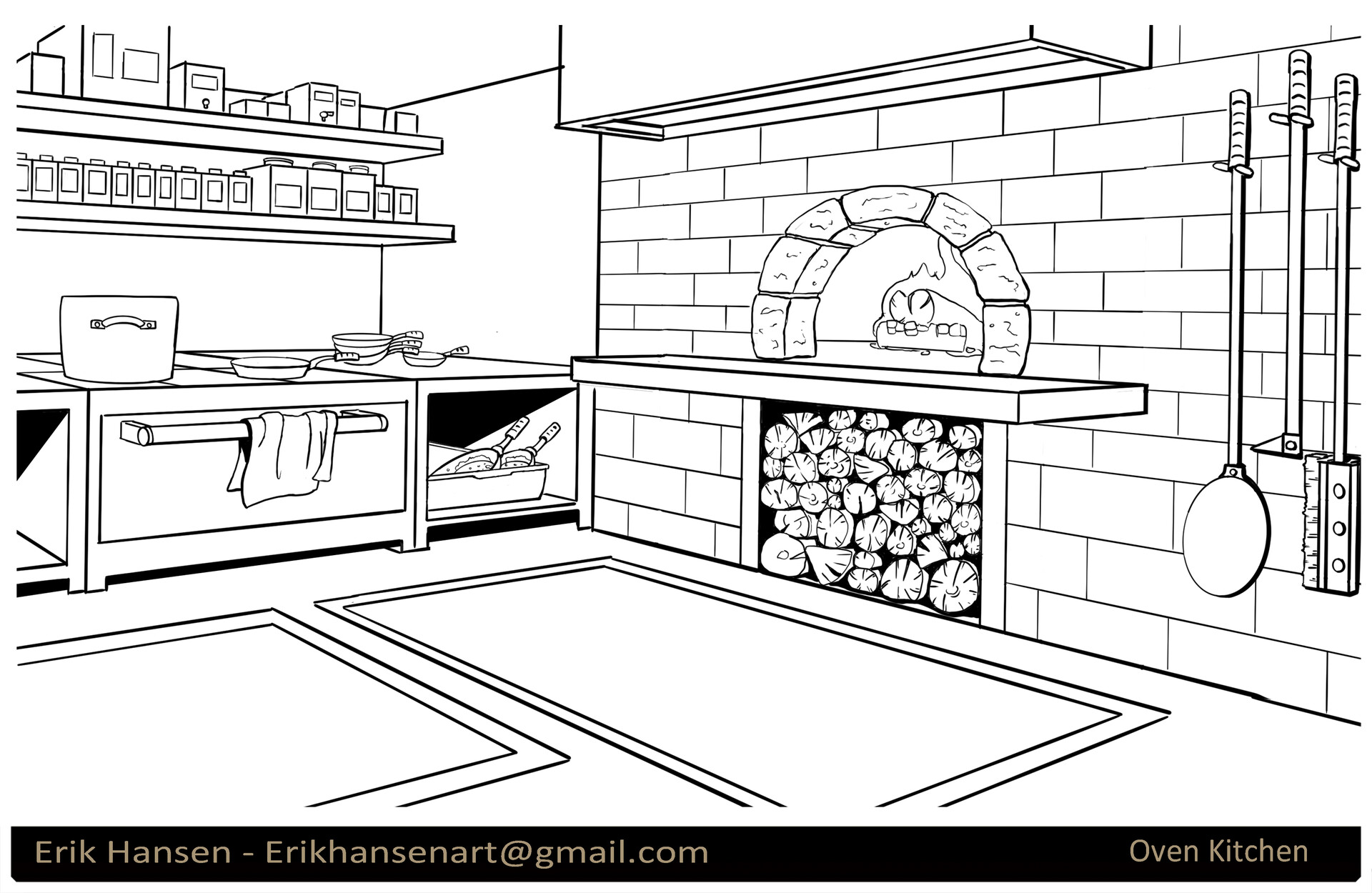 ArtStation - Kitchen Design 04