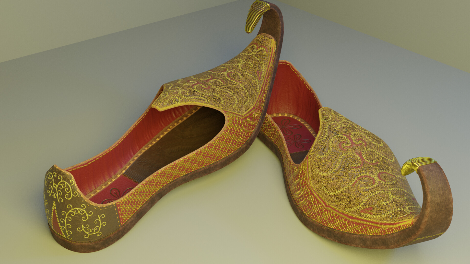 Scudway - Middle Age Arabian Shoes