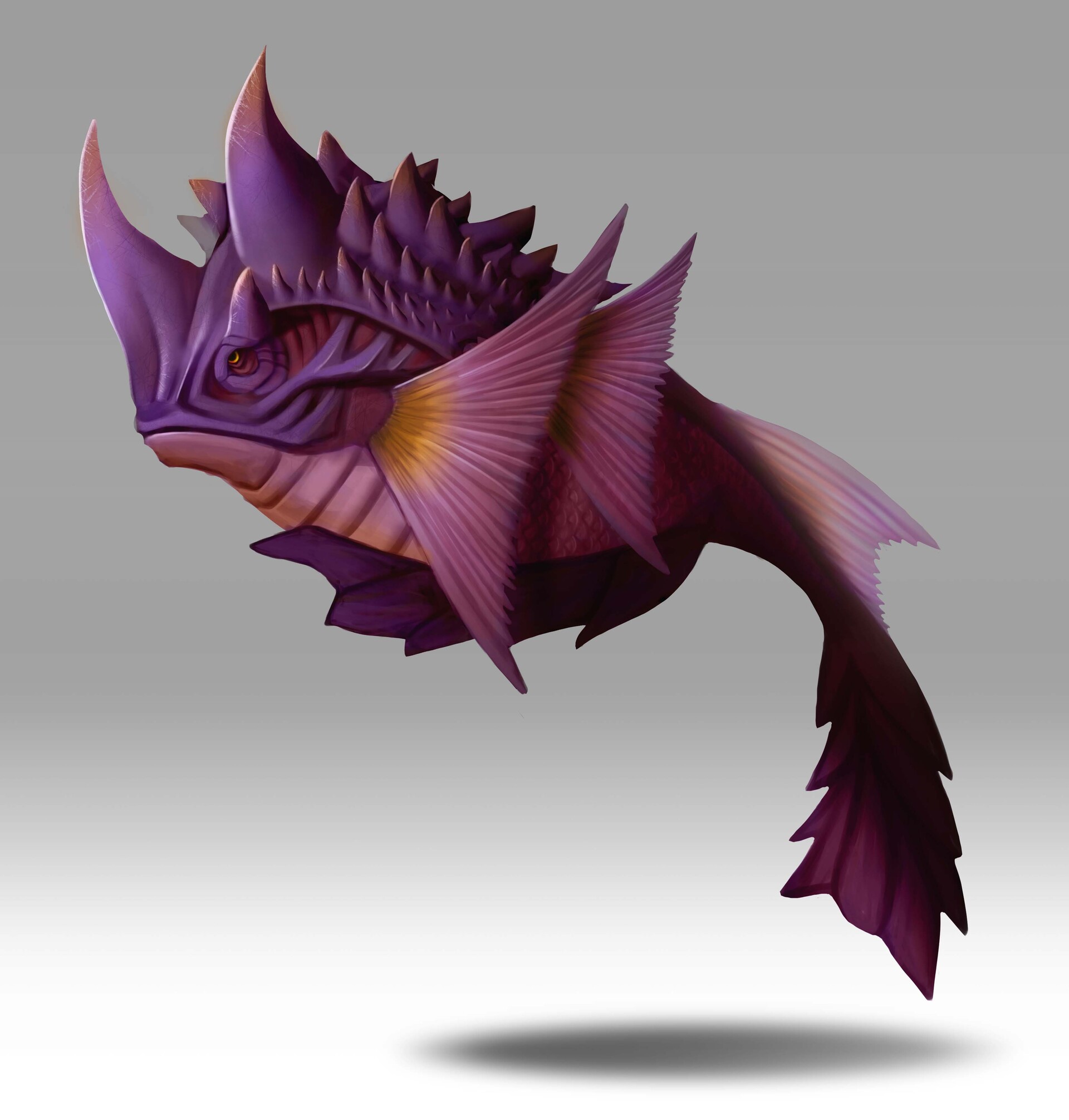 ArtStation - Aquatic Creature Concept 2