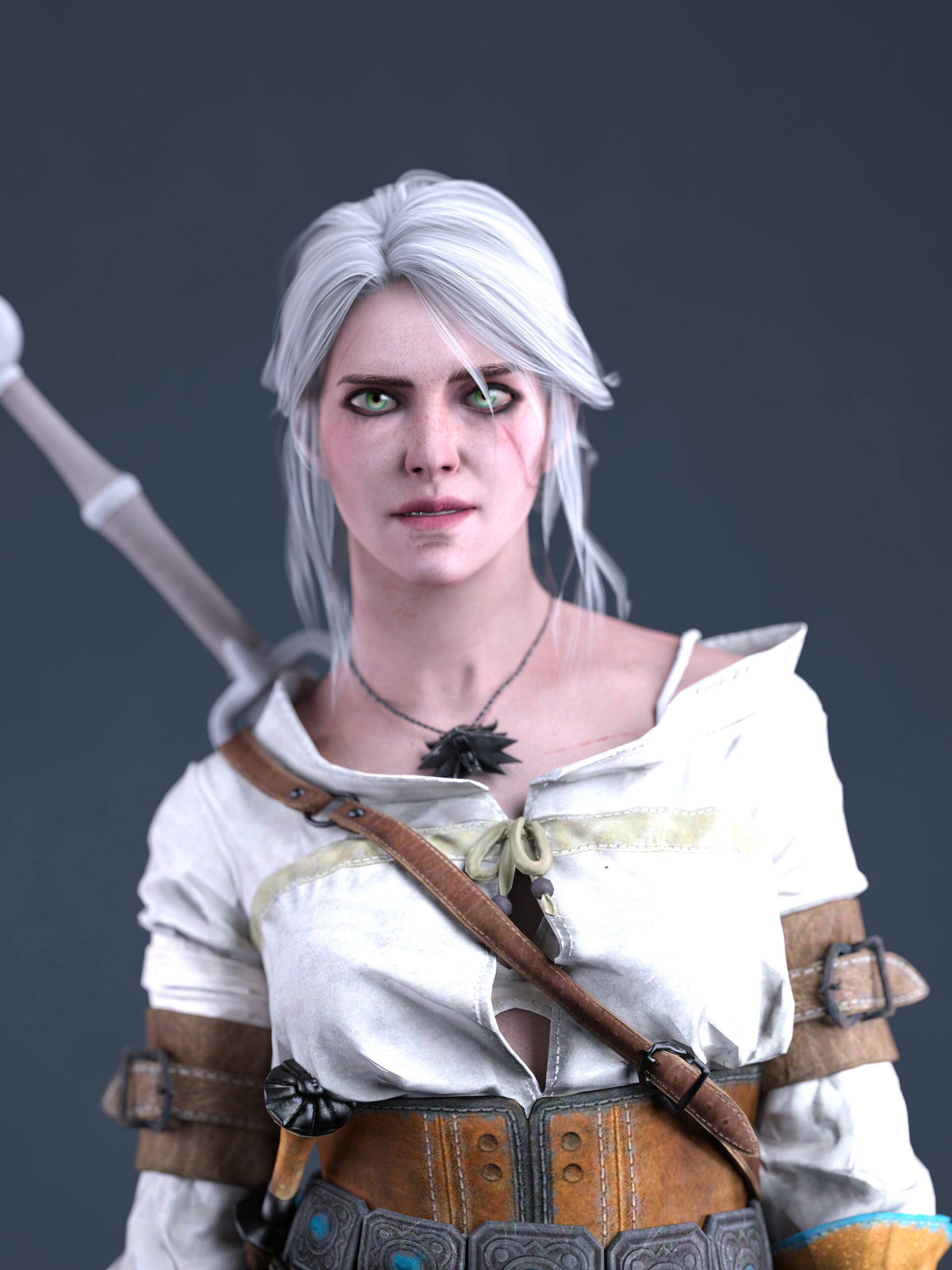ArtStation - Ciri from Witcher III