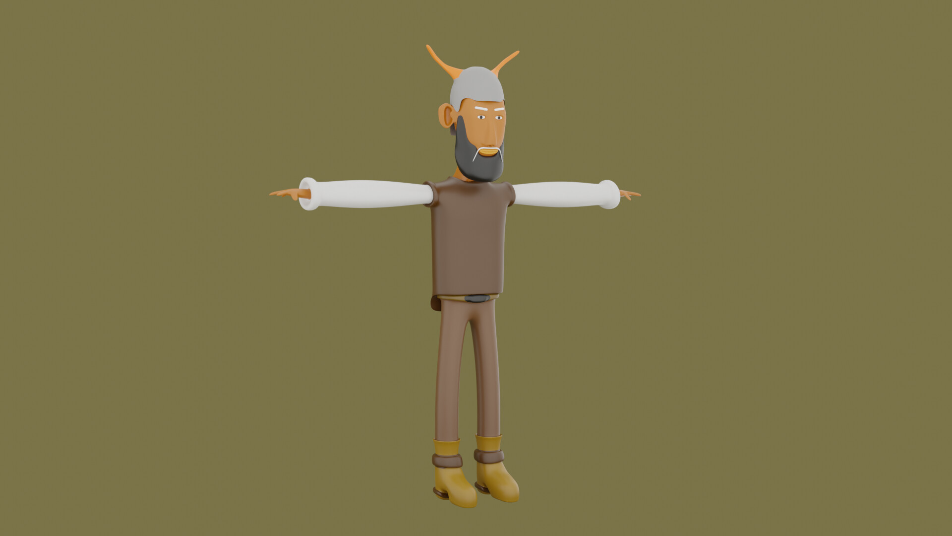 ArtStation - 3d blander low ploy character