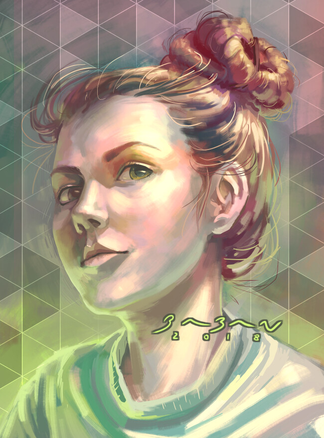 ArtStation - Self Portrait 2018