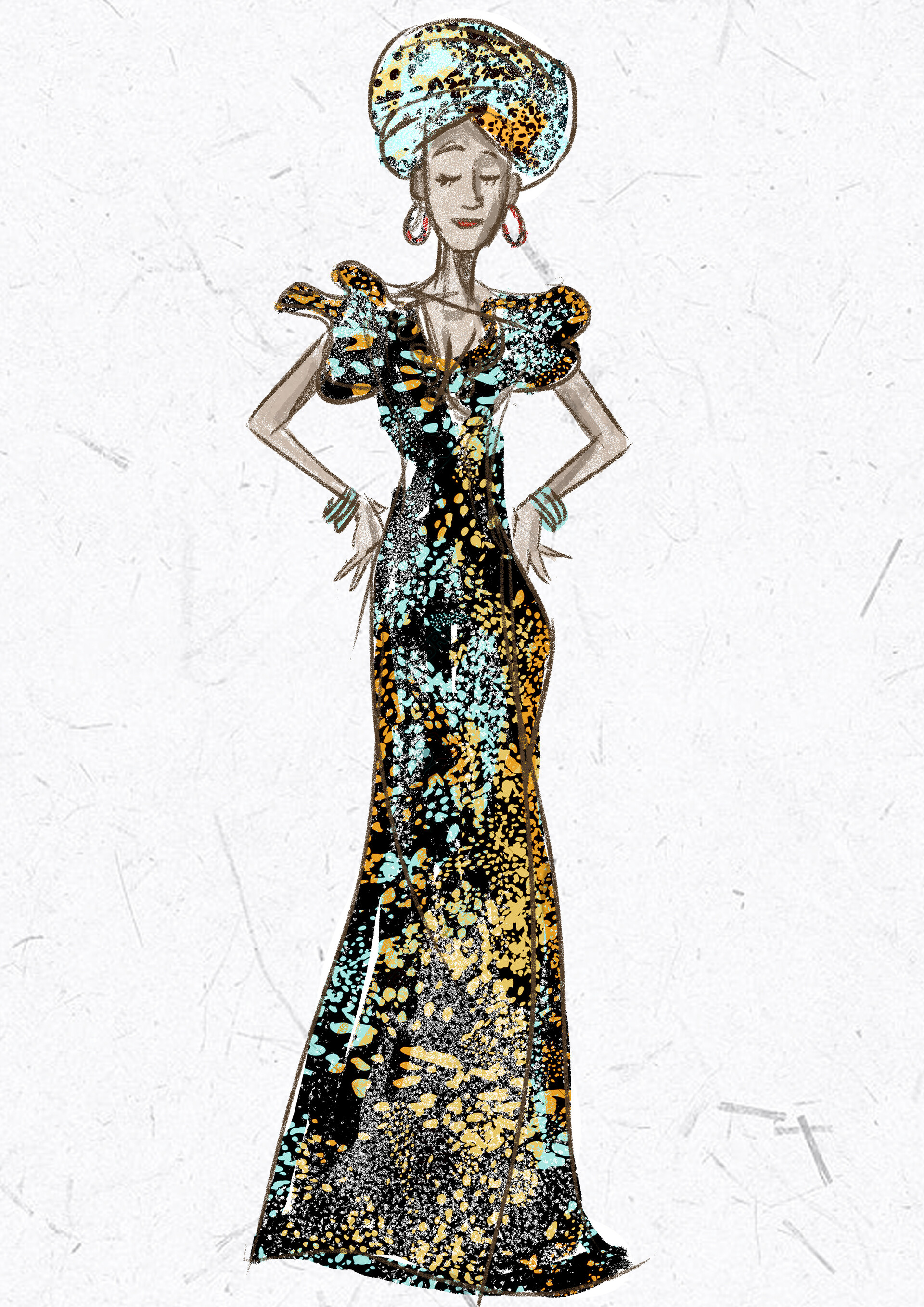 ArtStation - African Princess