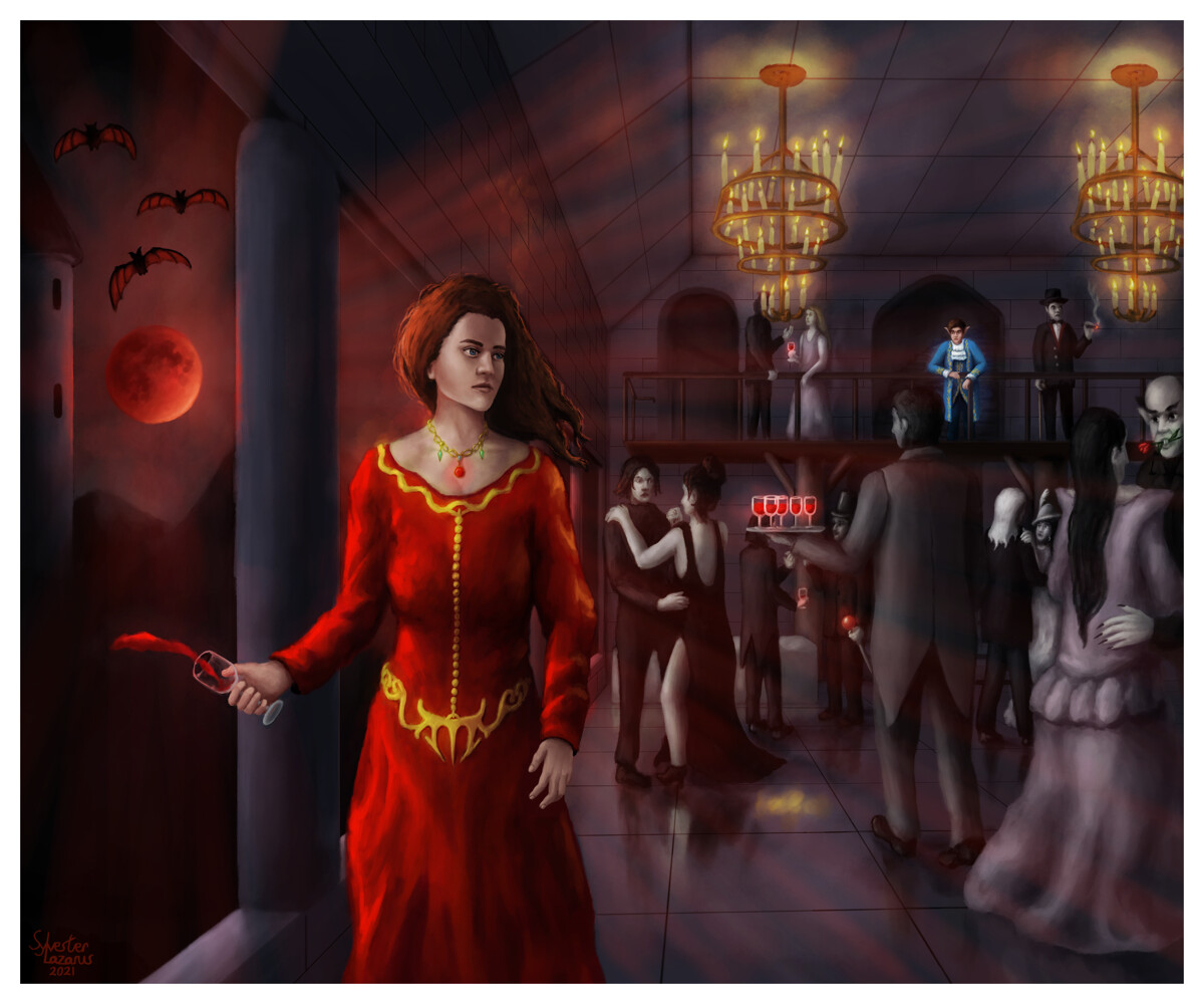 ArtStation - Infiltration of a vampire ball, Sylvester Lazarus