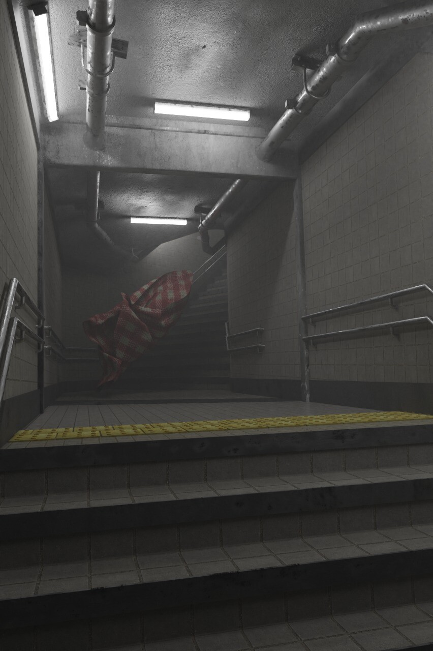 ArtStation - Cursed Subway