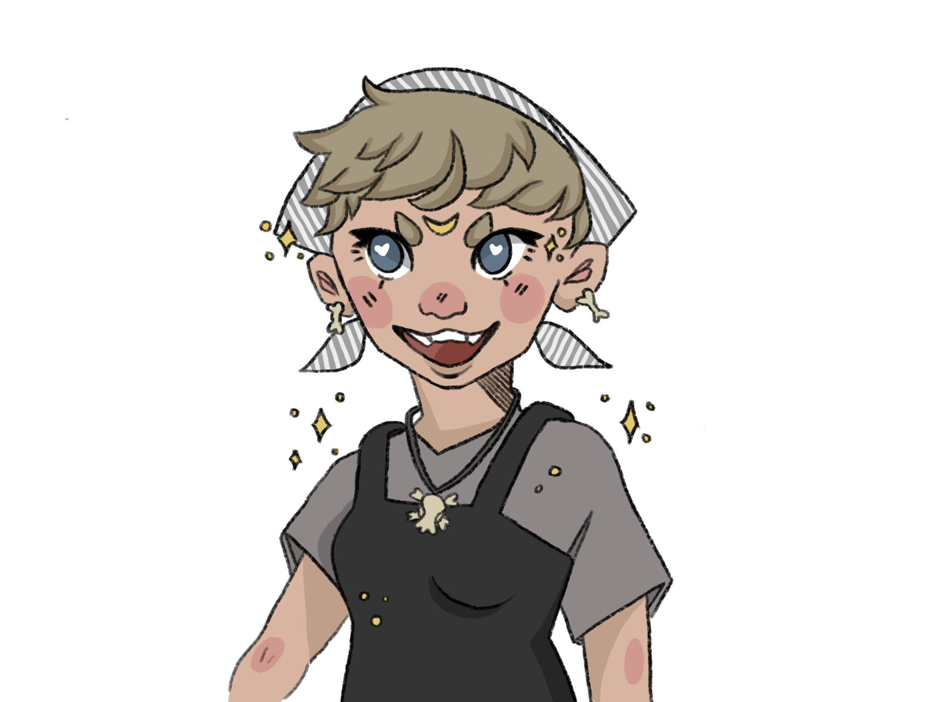 ArtStation - Self Portrait (Twitch Overlay)