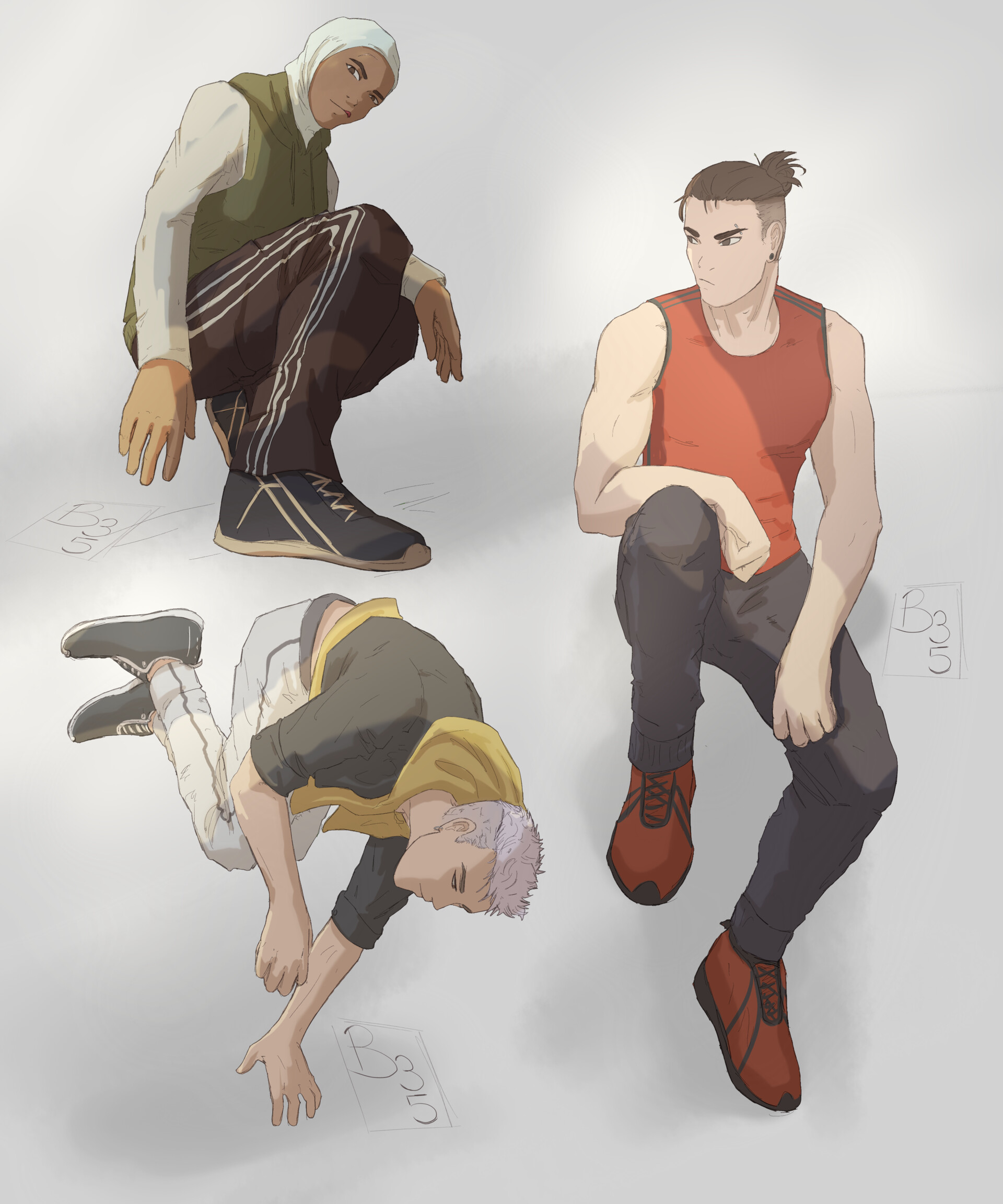 ArtStation - Pose study