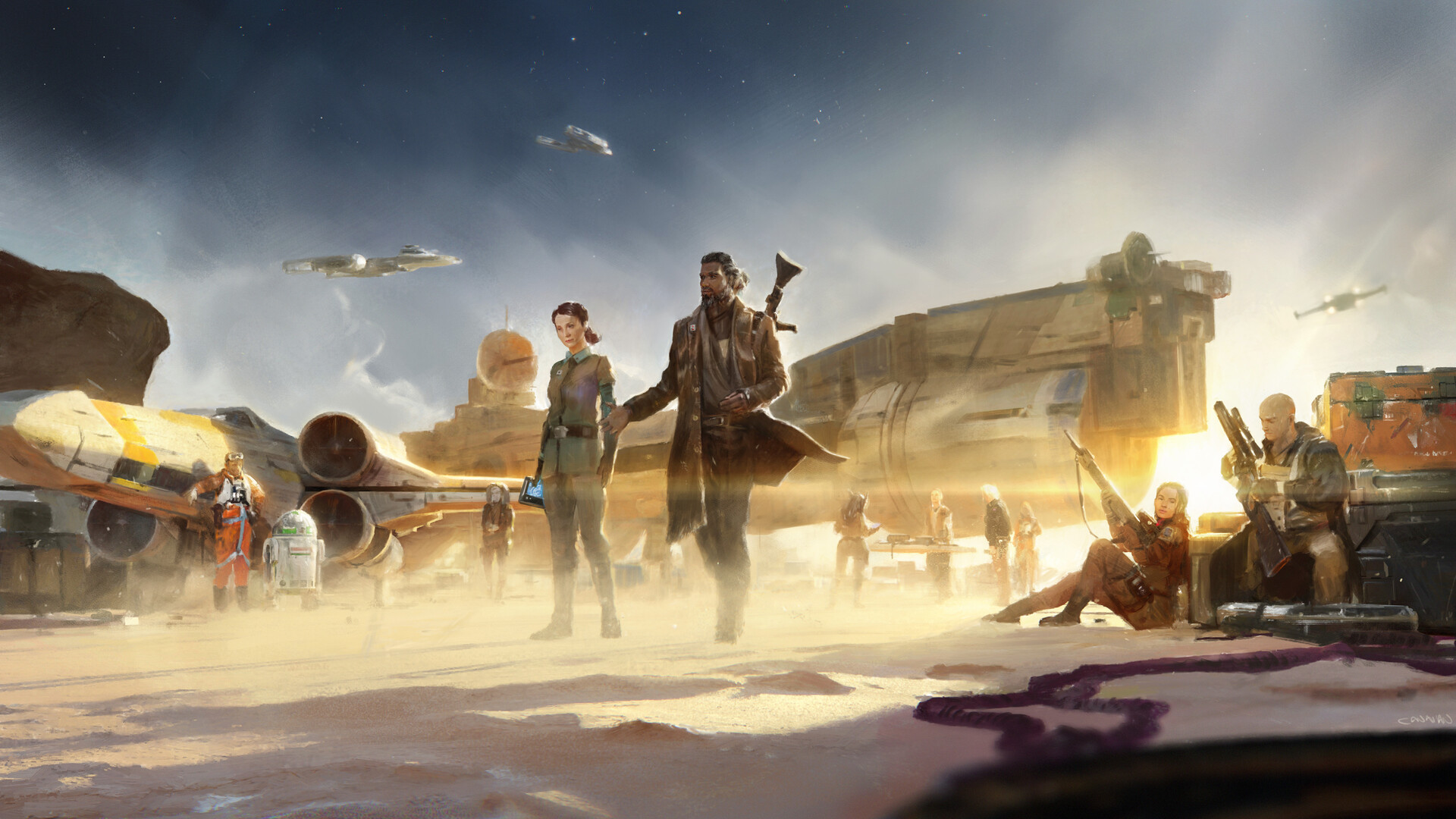 ArtStation - Star Wars - RPG Art