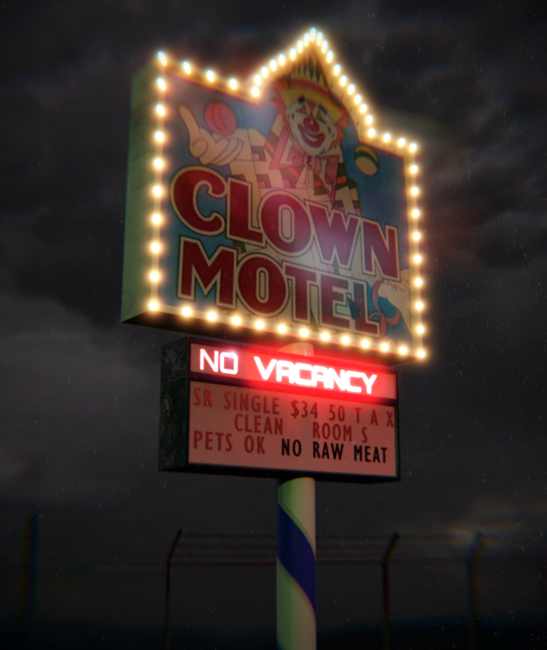 ArtStation - Clown Motel