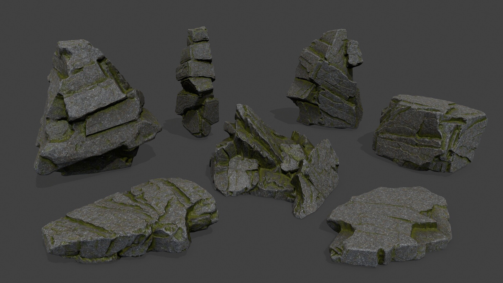 ArtStation - Rock Set