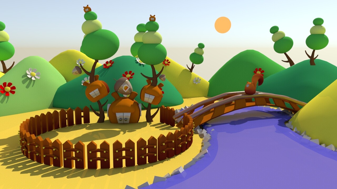 ArtStation - Squirrel House