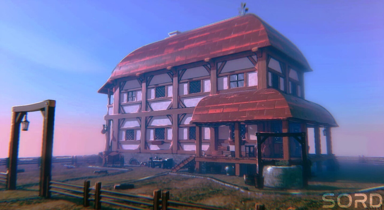 Alexander Sord - Medieval Environment 3D Scene- Alchemist's House