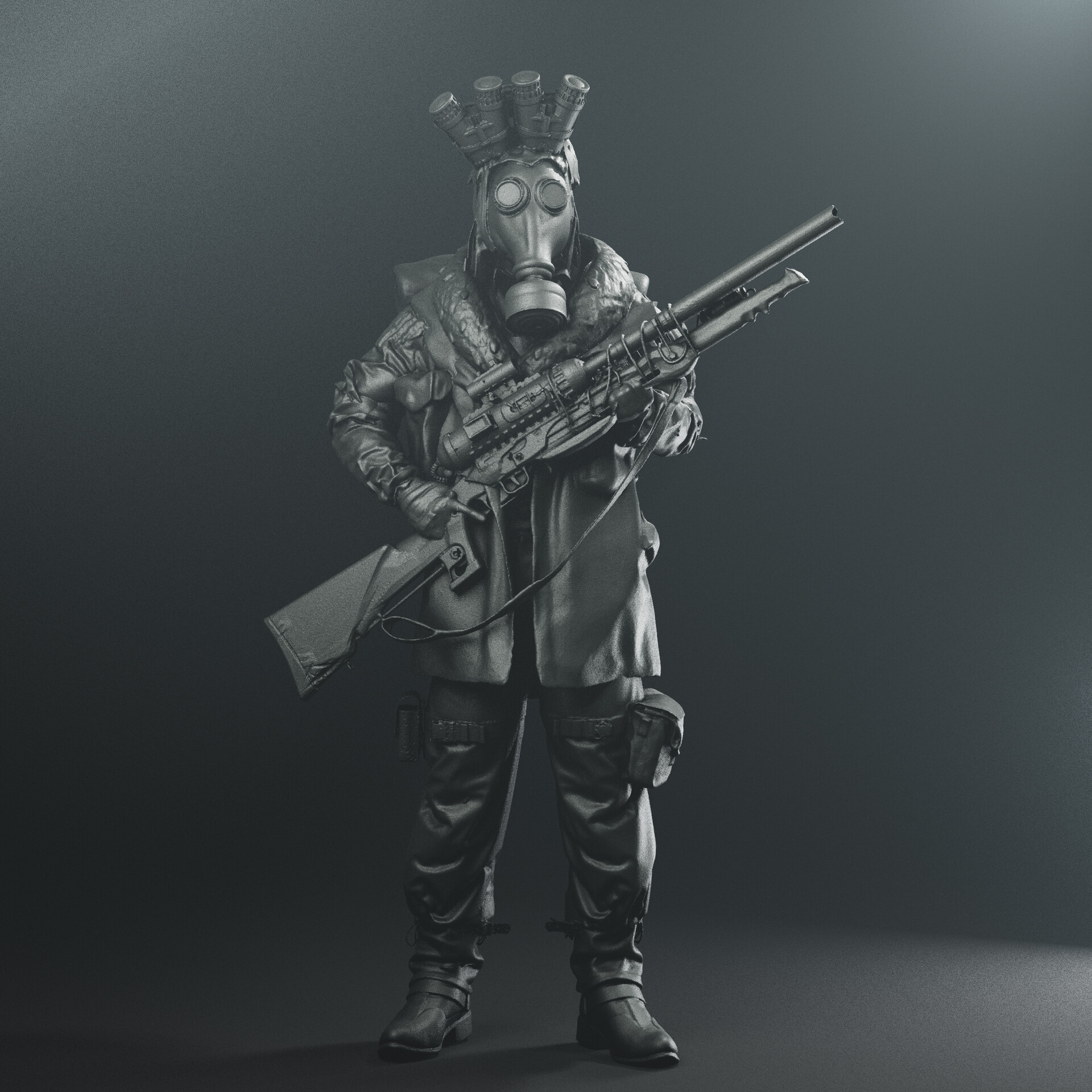 ArtStation - Post Apoc Doc