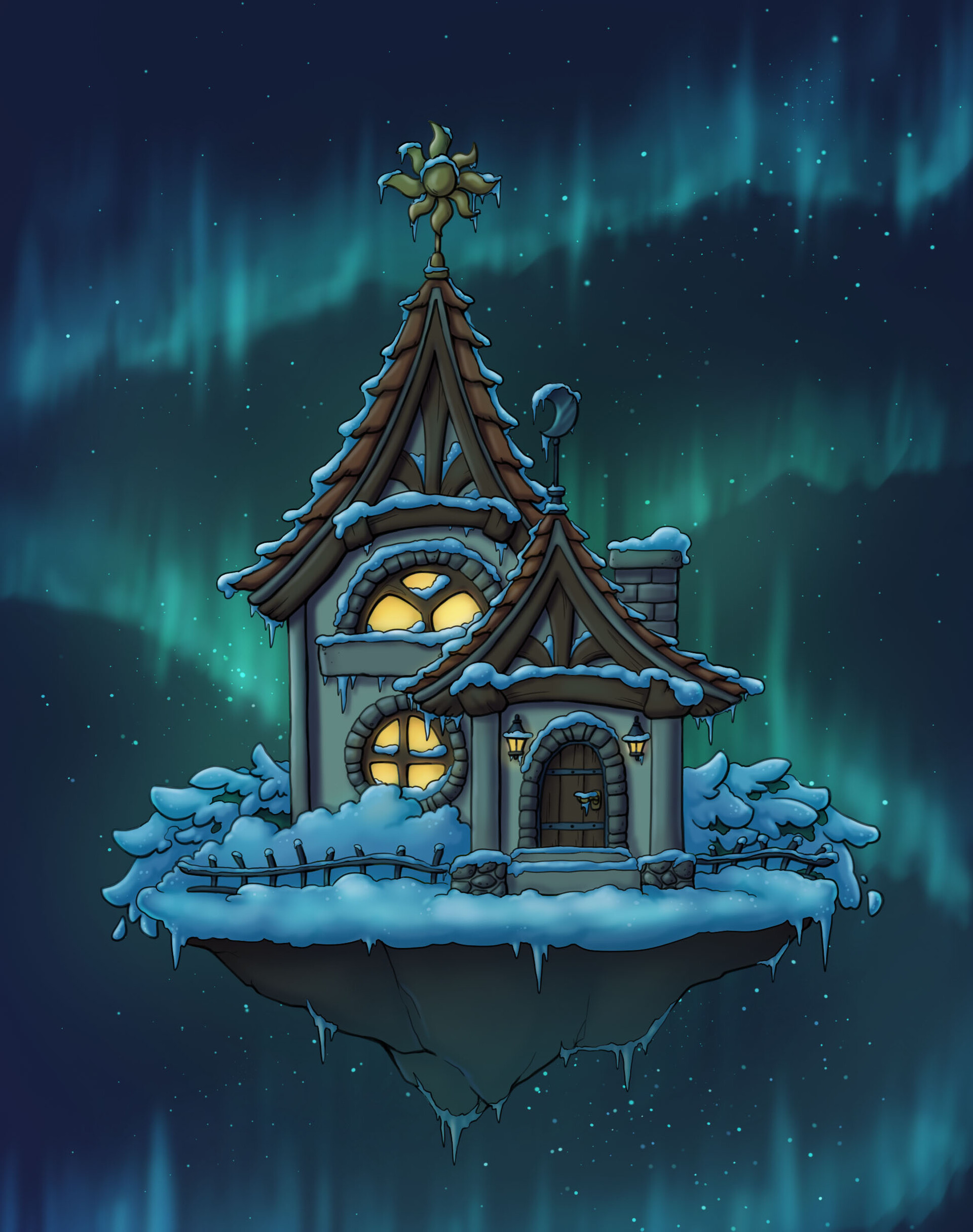 ArtStation - Wizard's house