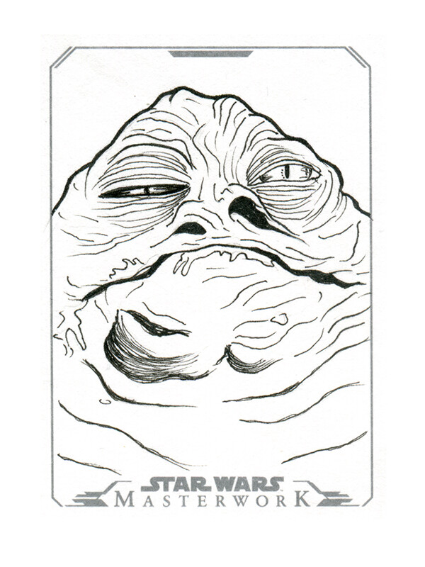 star wars coloring pages jabba the hutt