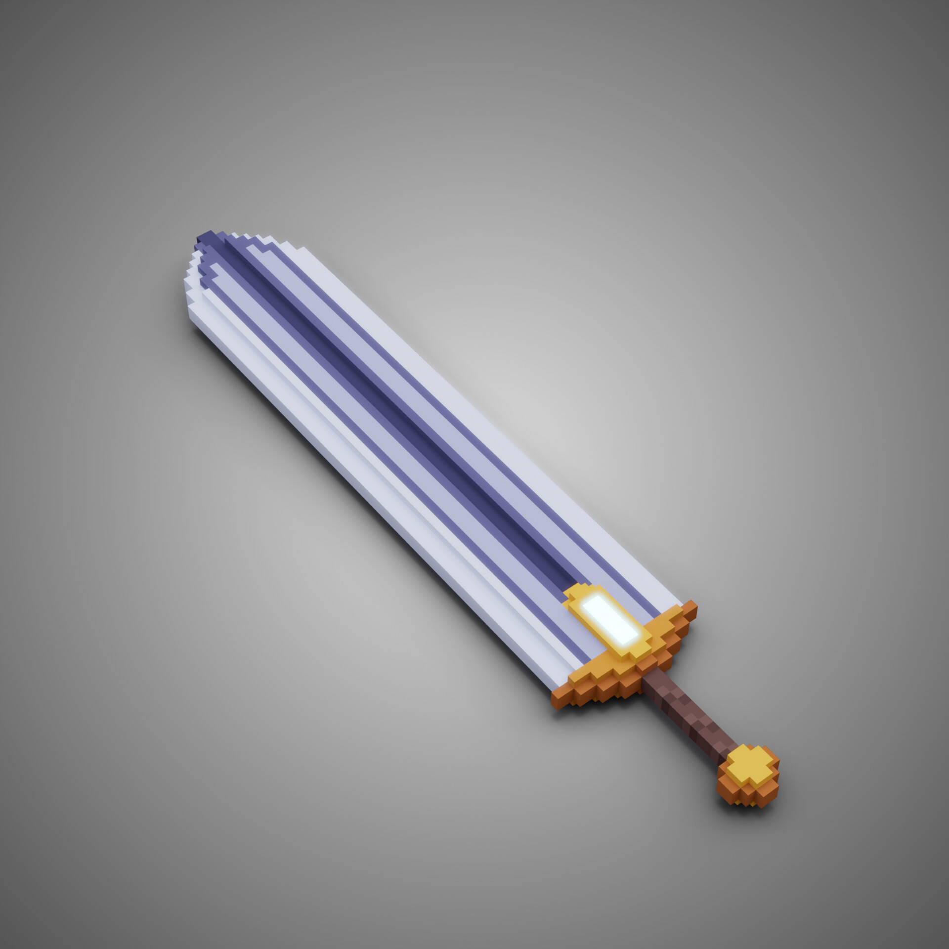ArtStation - Voxel Sword Falcon