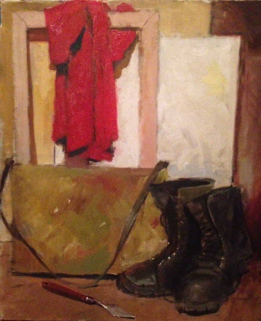 ArtStation - still life with boots