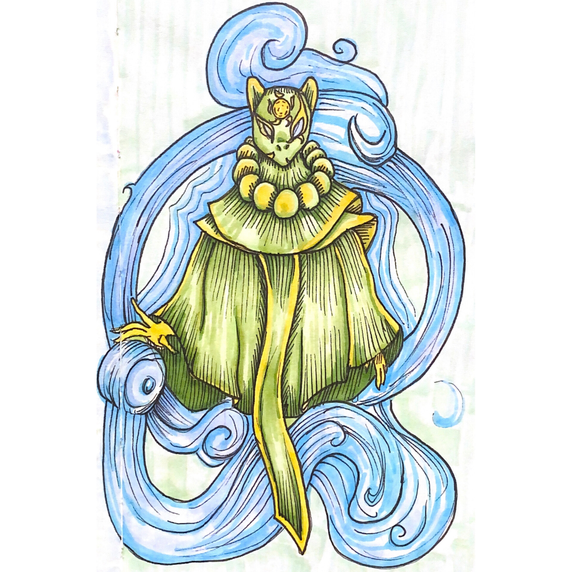 ArtStation - Wind Dancing Fox