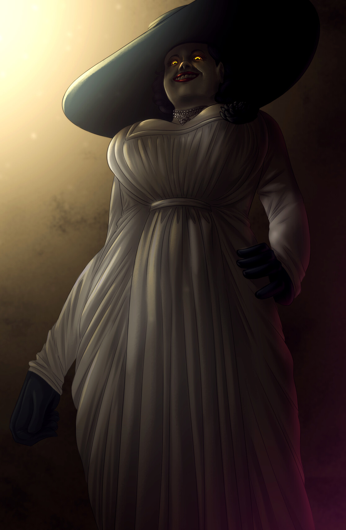 ArtStation - "Tall lady" Lady Dimitrescu