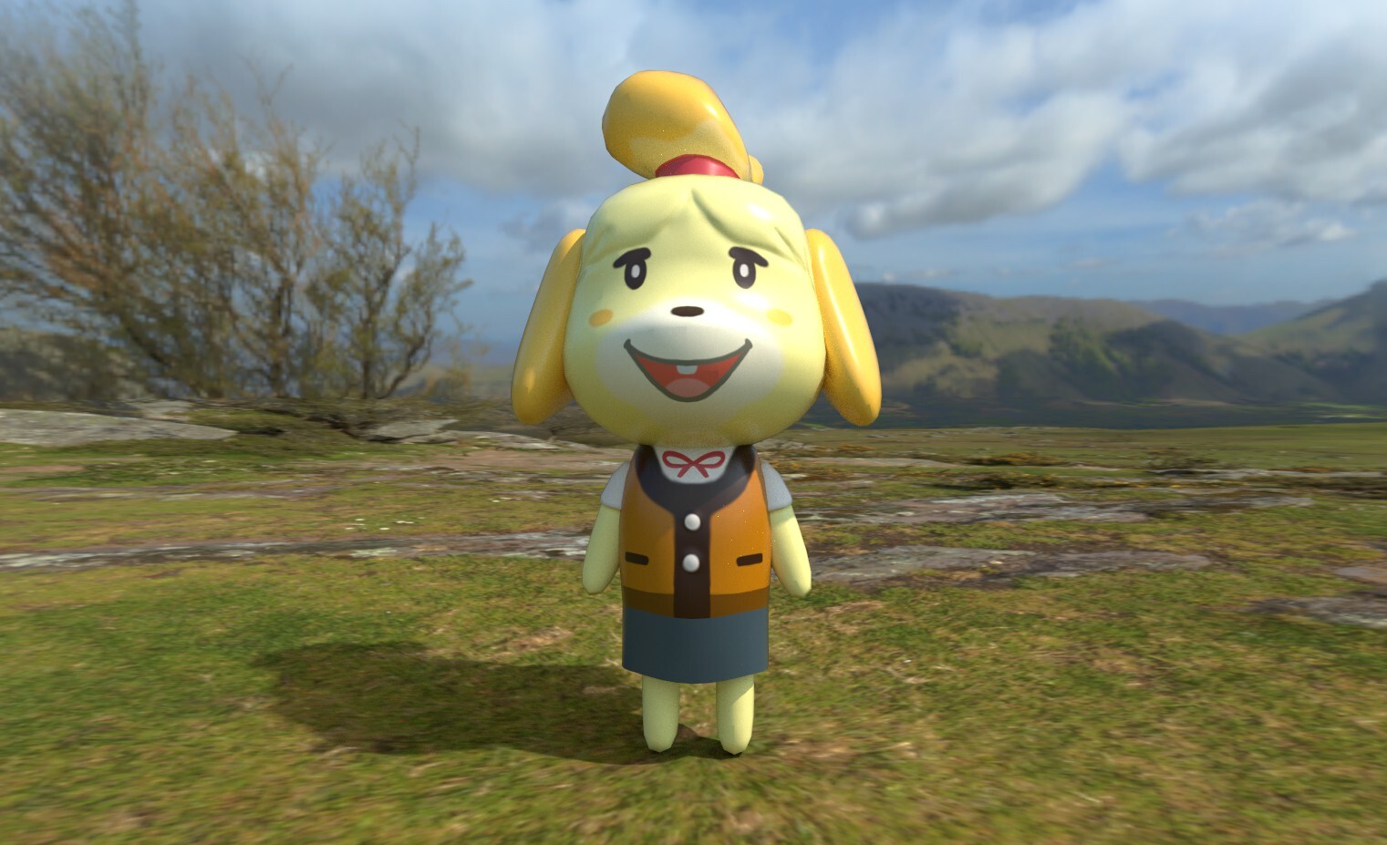 ArtStation - Isabelle (Animal Crossing)