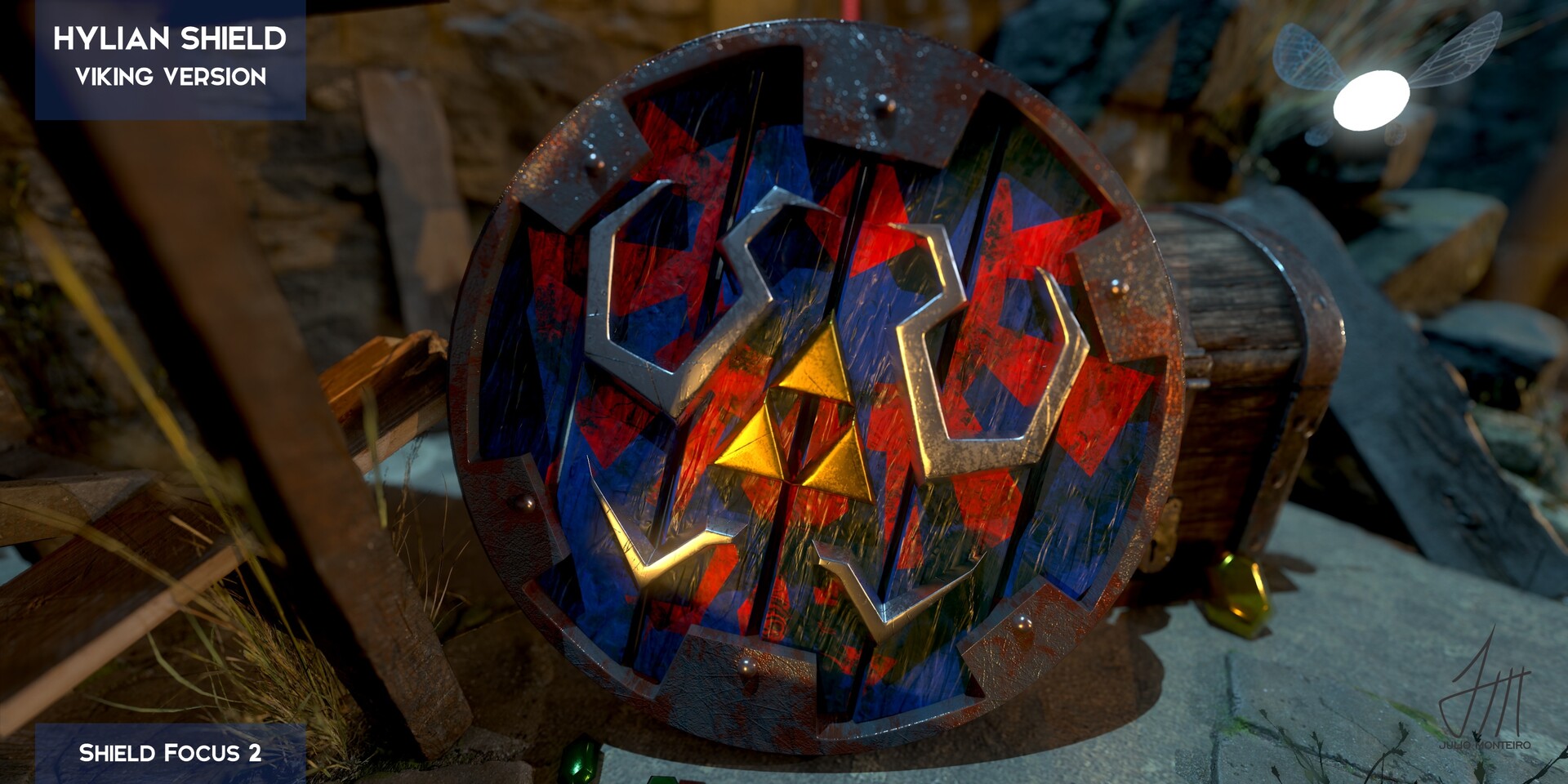 Julio (SurtagemKids) - Hylian Shield Viking Version | 2021