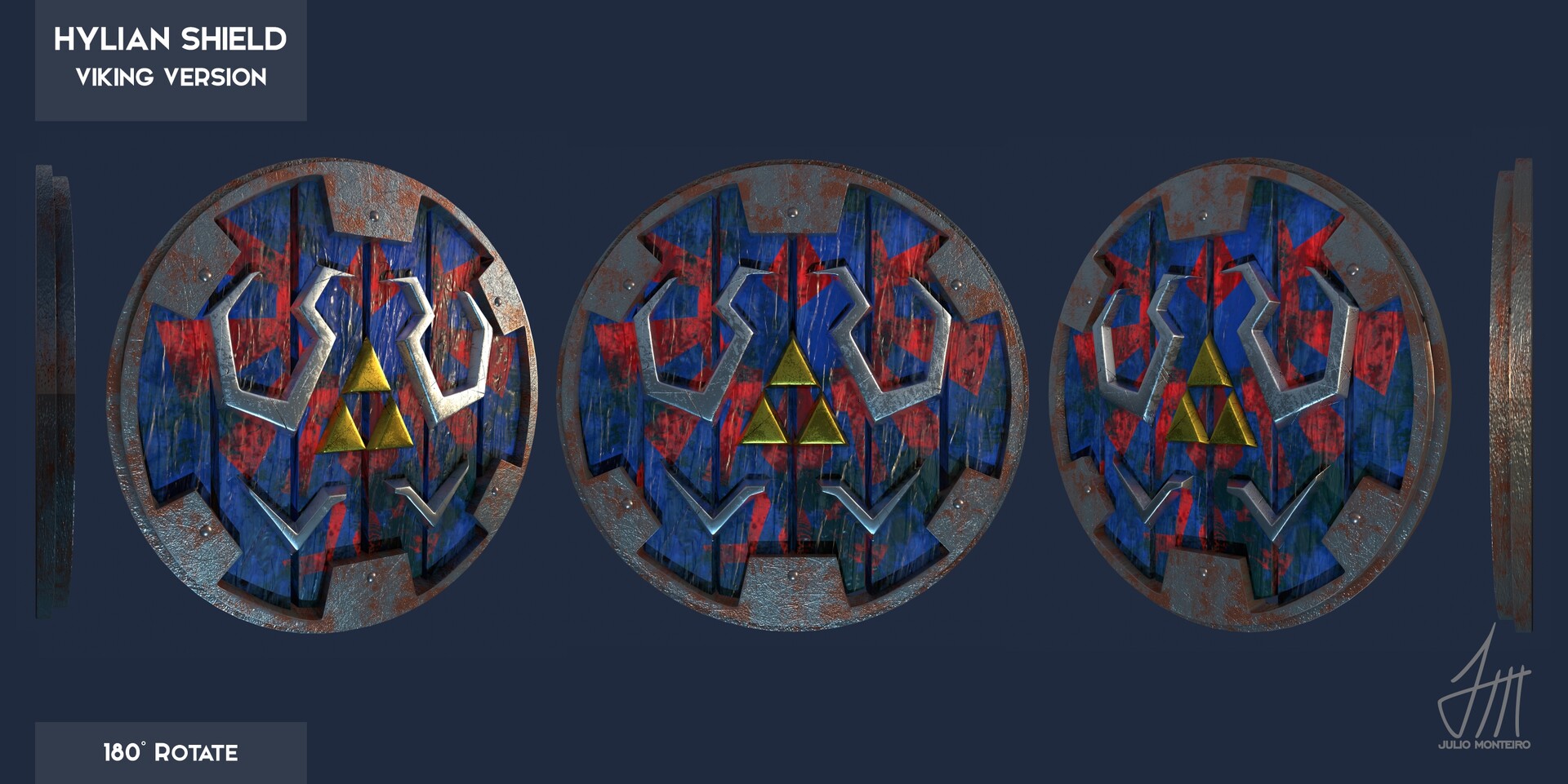 Julio (SurtagemKids) - Hylian Shield Viking Version | 2021