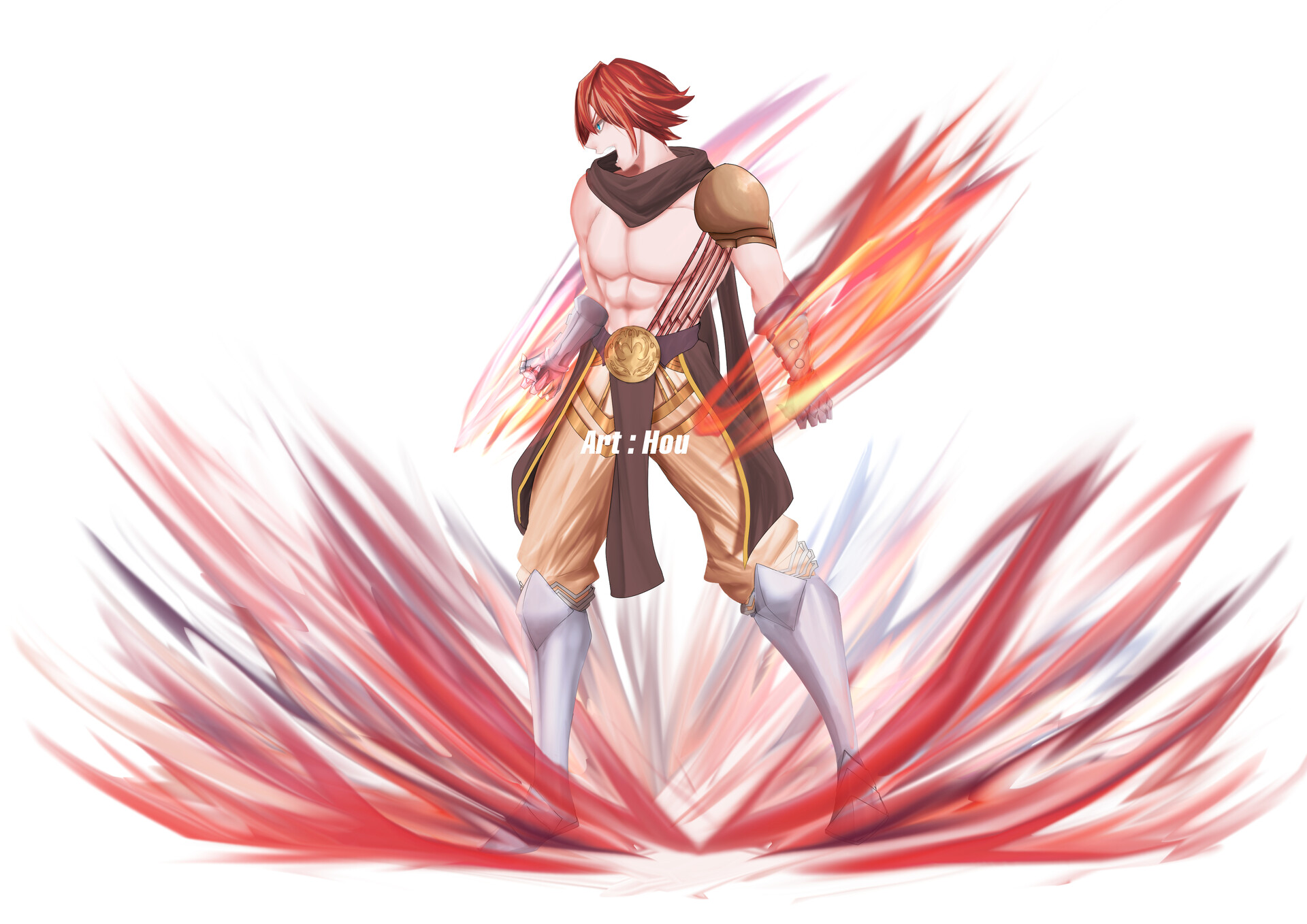 ArtStation - Fantasy OC #1 - Fire Fist